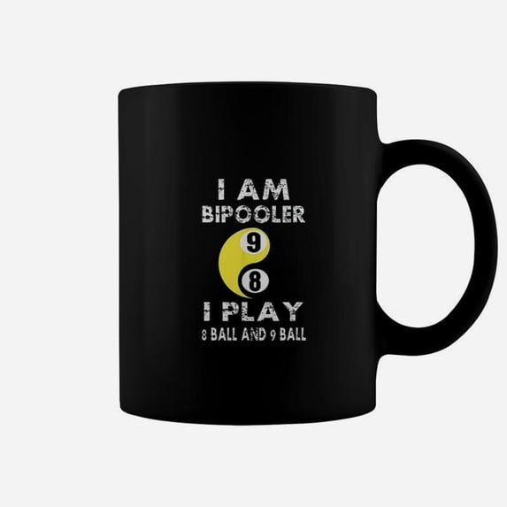 Funny Pool Billiards Billiard I Am Bipooler I Play Coffee Mu - Walmart.com