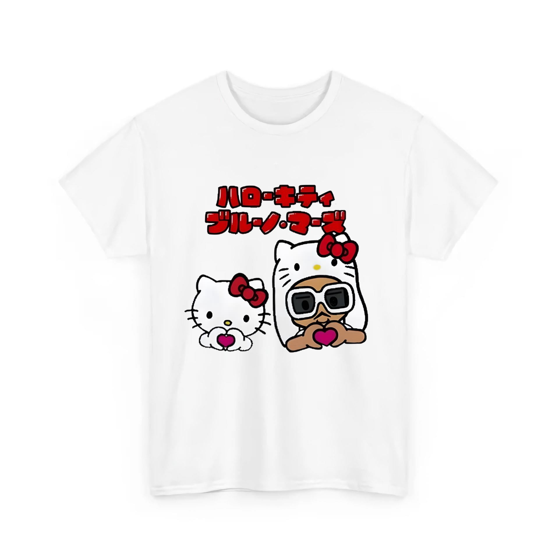 Funny Pop Music Shirt - Bold Singer and Cute Kitty Graphic Tee (2024 ...