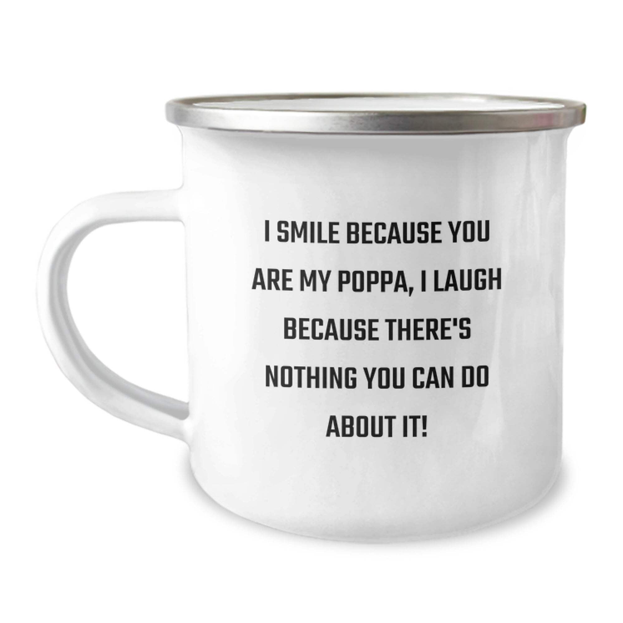 Funny Poppa Camping Mug Gifts from Family, Unique Graduation Gifts for ...