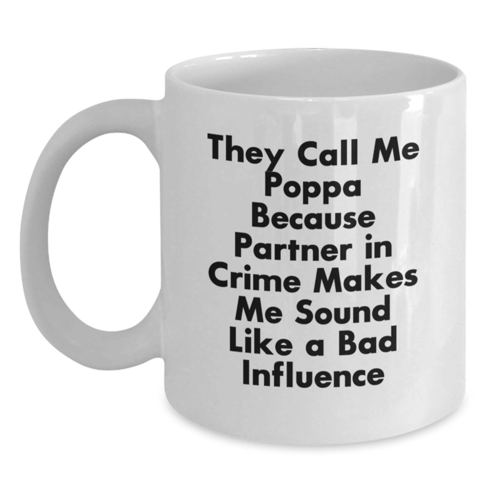 Funny Poppa Gifts, White Coffee Mugs for Poppa, Graduation Unique Gifts ...