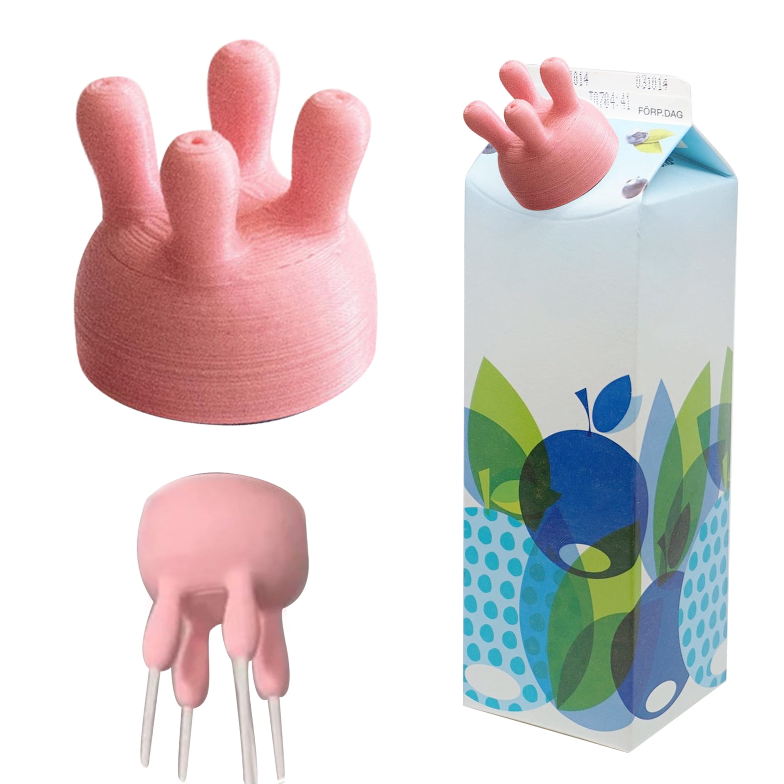 Funny Pouring Milk Bottle CapMilk Carton Cap Milk DiverterPour Spout ...