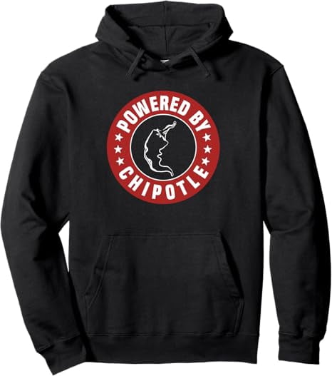 Funny Powered By Chipotle Design Chili Pepper Pullover Hoodie - Walmart.com