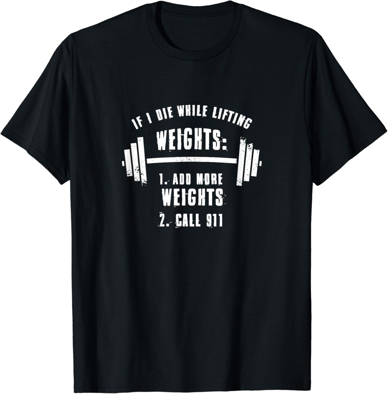 Funny Powerlifting Workout Saying for a Powerlifter T-Shirt - Walmart.com