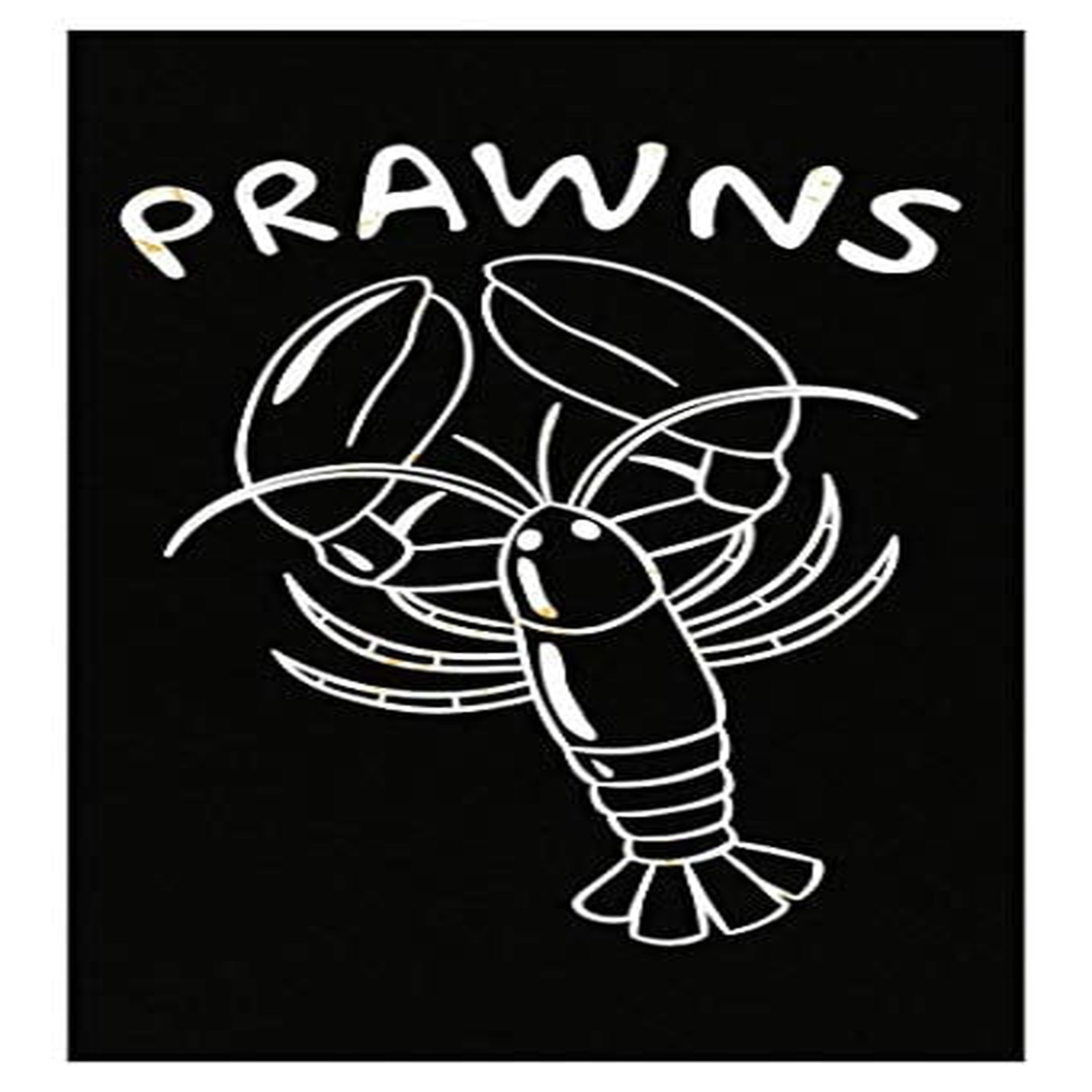 Funny Prawn Shrimp Humor Poster - Wall Decor for Marine Lovers Gift ...