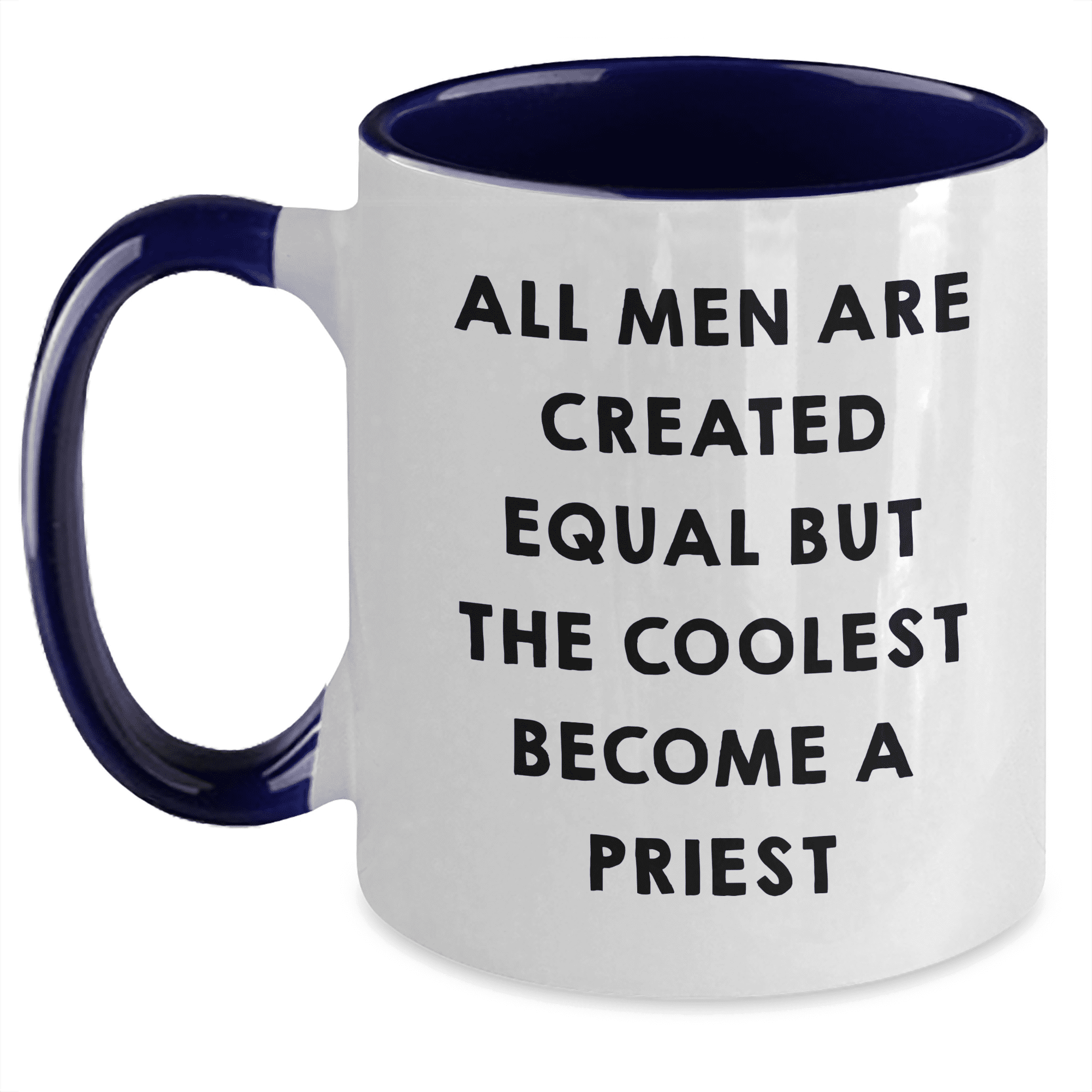 Funny Priest Gifts for Men - Cool Two Tone Coffee Mugs for Mother's Day ...
