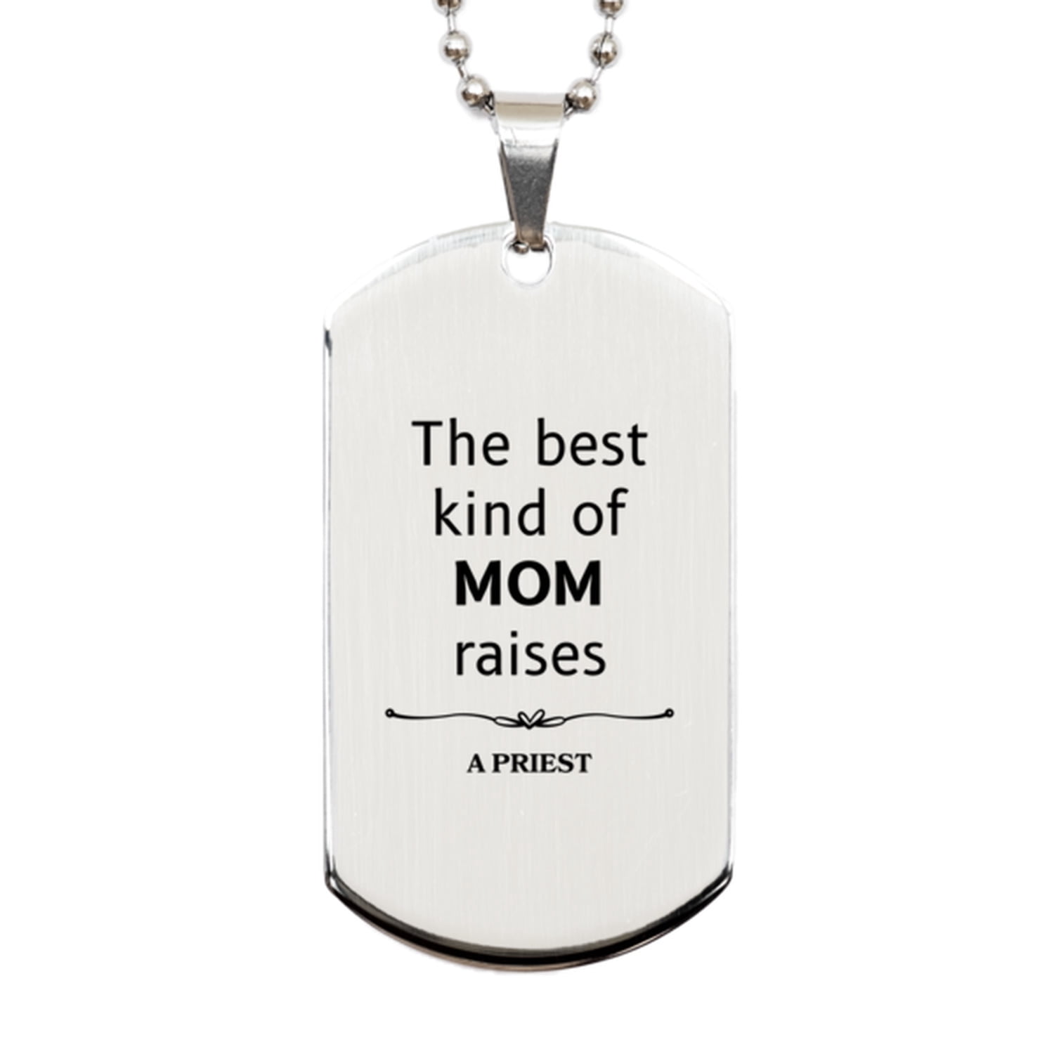 Funny Priest Mom Gifts, The best kind of MOM raises Priest, Birthday ...