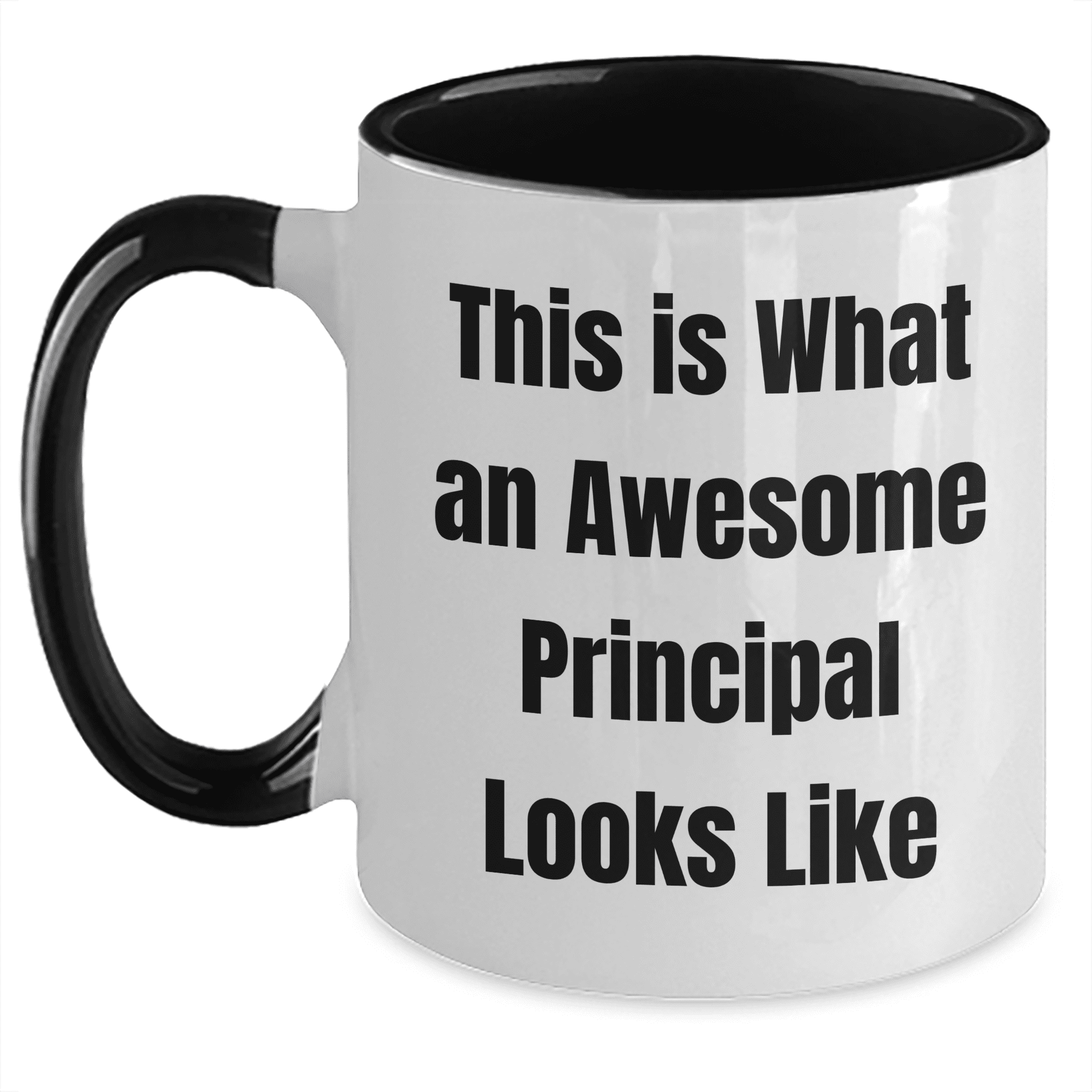 Funny Principal Gifts from Friends and Family - Two Tone Coffee Mug ...