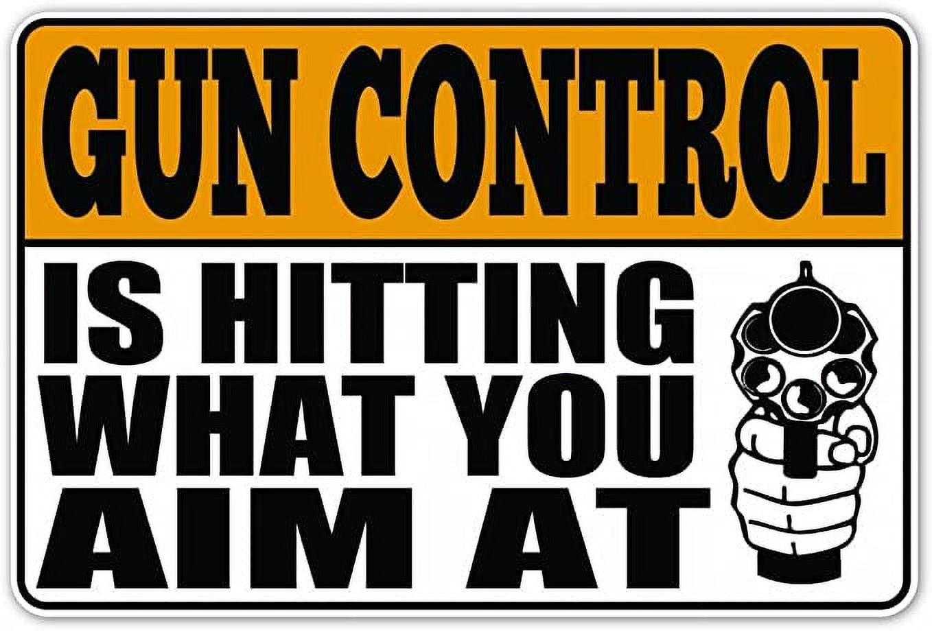 Funny Gun Bumper Stickers