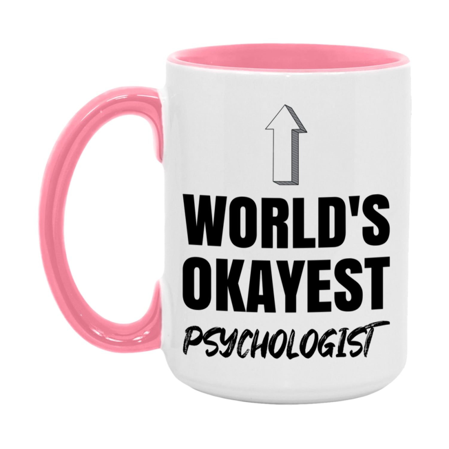 Funny Psychologist Mug, World’s Okayest Psychologist, 11Oz Or 15Oz ...
