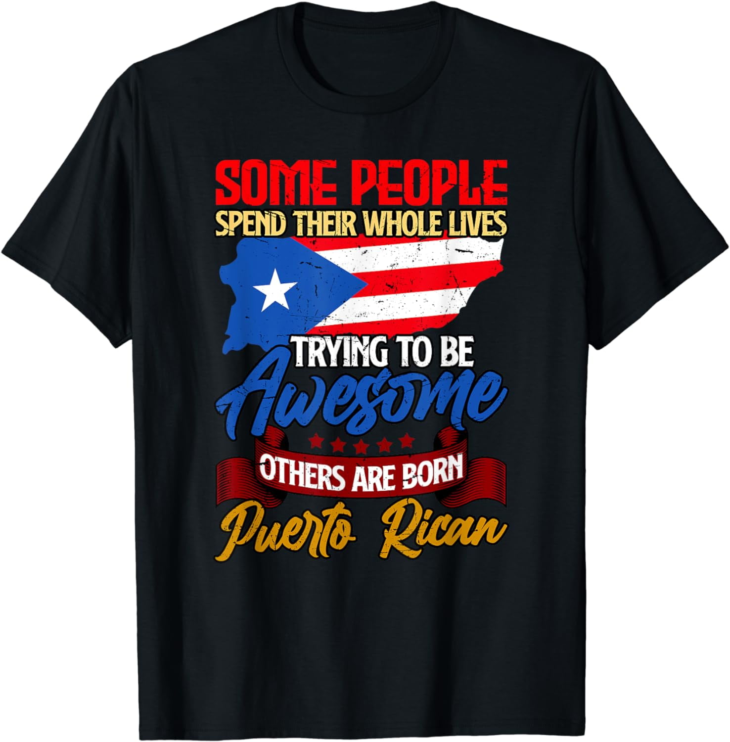 Funny Puerto Rican Ancestry | Puerto Rico Pride T-Shirt - Walmart.com