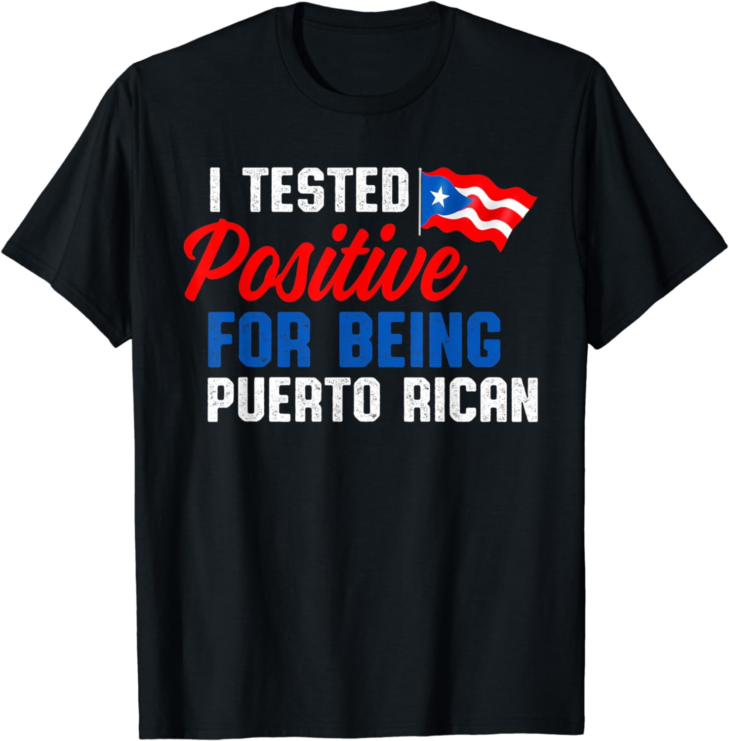 Funny Puerto Rican Pride Puerto Rico Flag Patriotic Boriqua T-Shirt ...