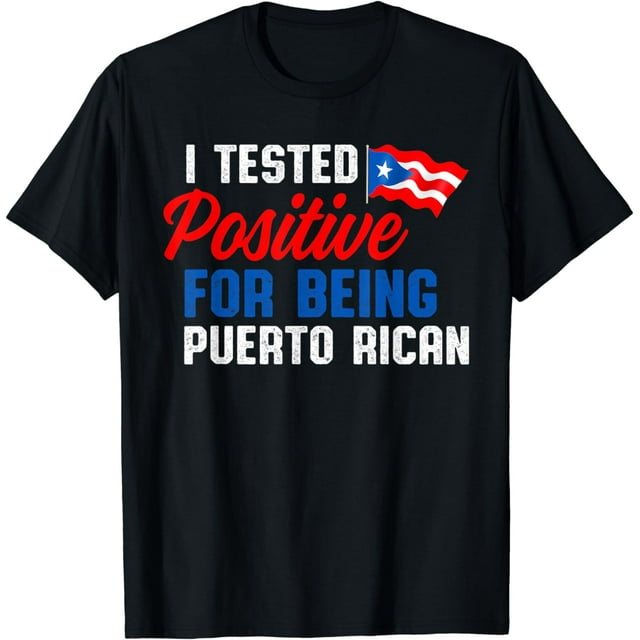 Funny Puerto Rican Pride Puerto Rico Flag Patriotic Boriqua T-Shirt ...