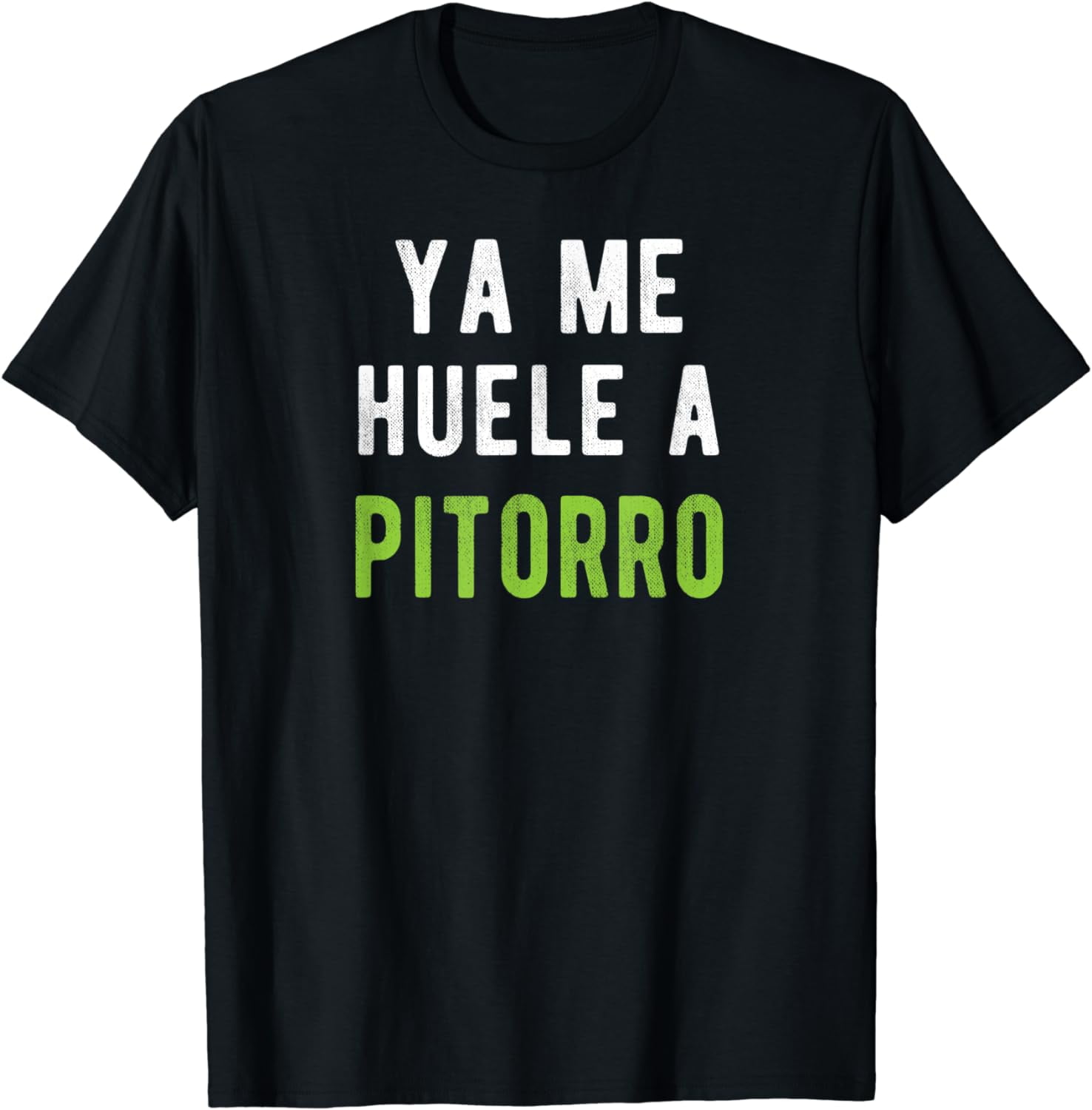 Funny Puerto Rico Tee Ya me Huele Pitorro Christmas Boricua T-Shirt ...