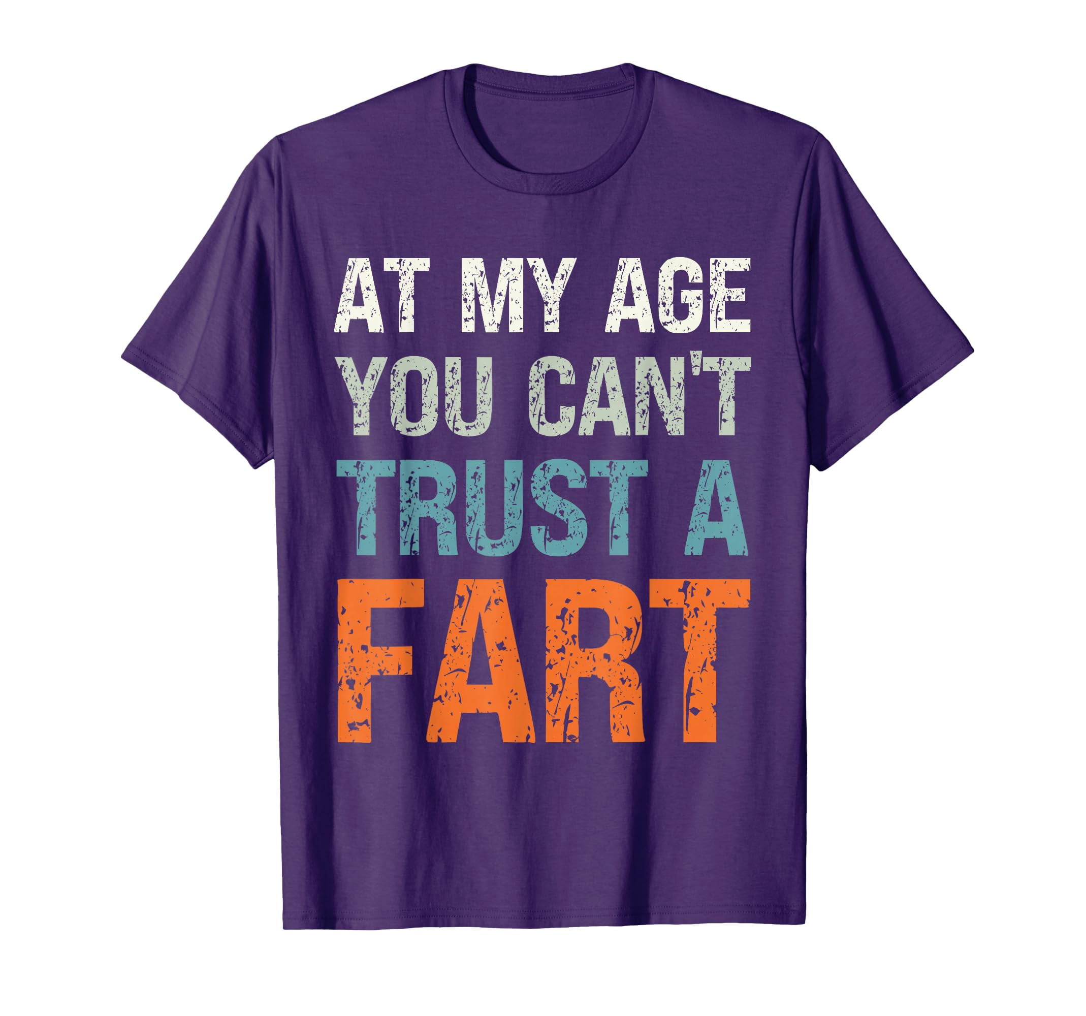 Funny Purple Fart T-Shirt - Hilarious Present for Adults Who Can't ...