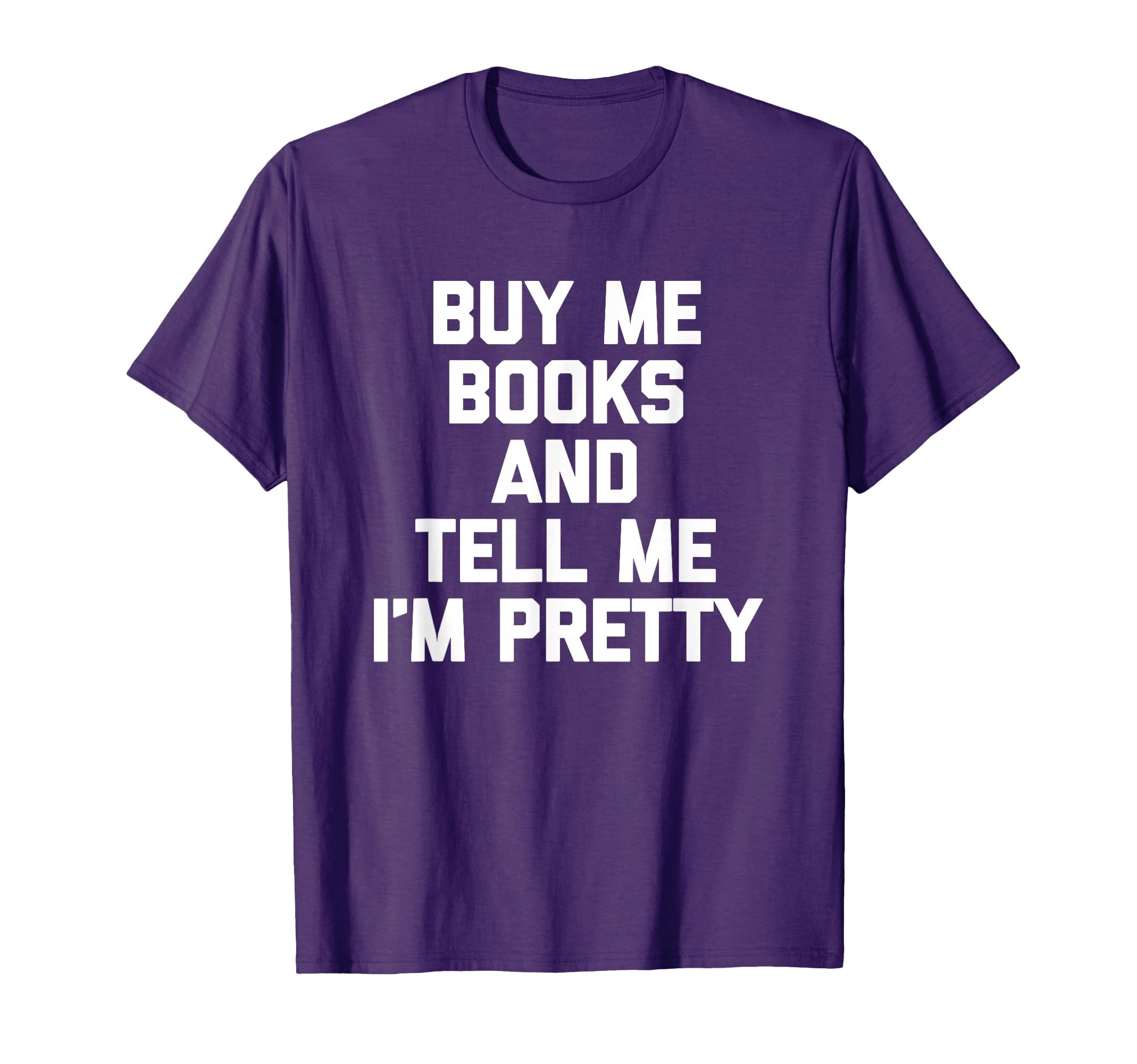 Funny Purple Reading T-Shirt with Cute Text for Book Lovers and ...