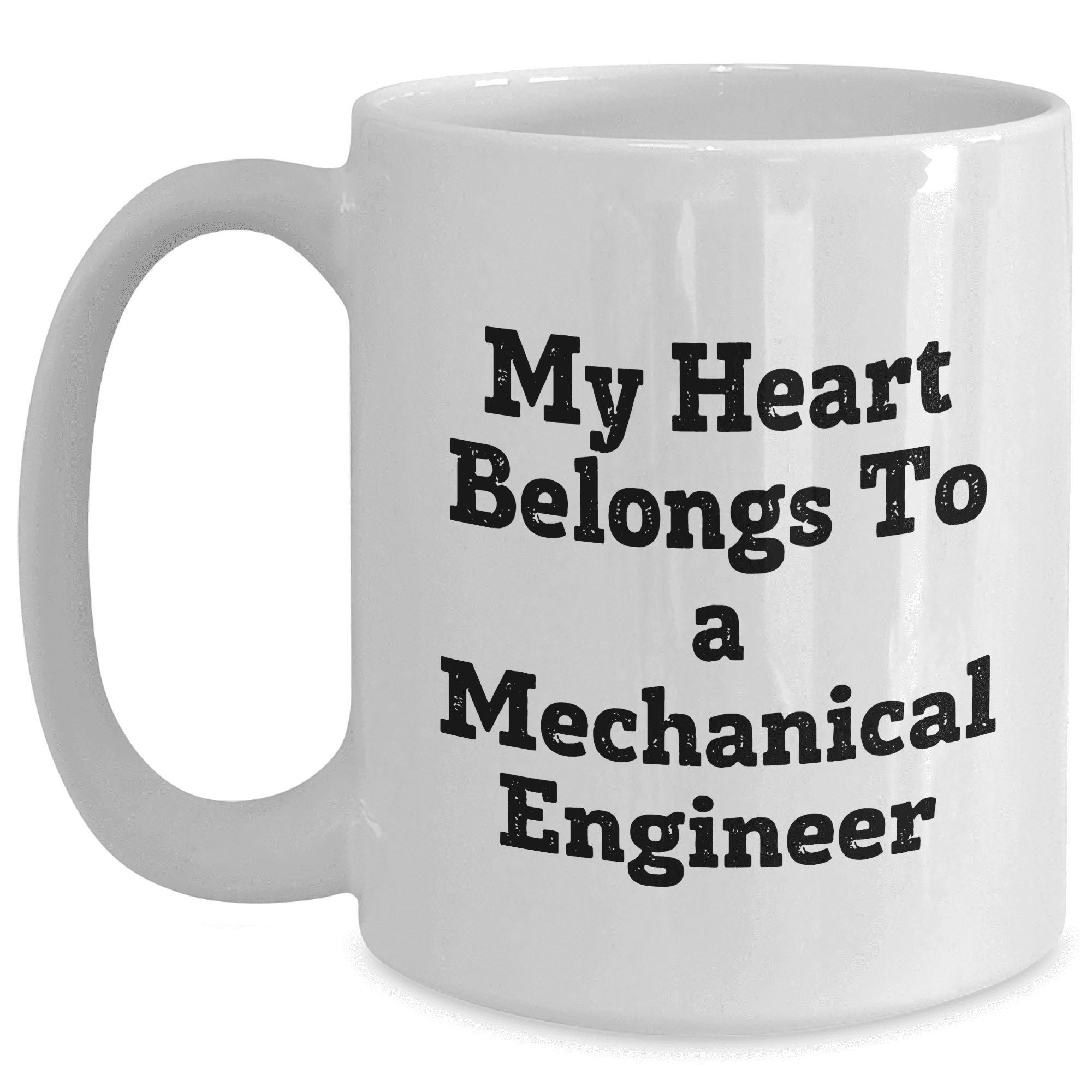 Funny Quote Mechanical Engineer Gifts from Mom, Unique White Coffee Mug ...