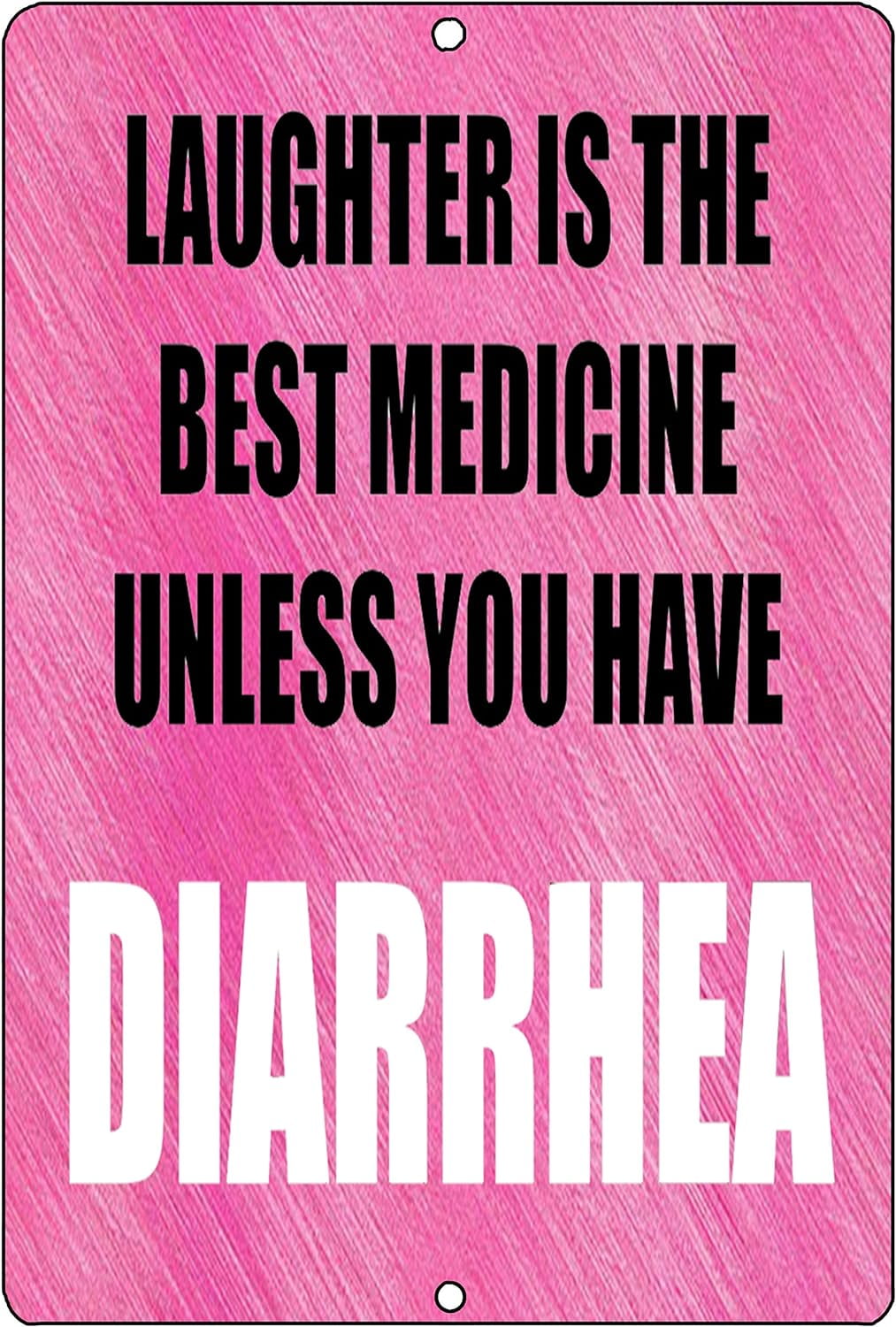 Funny RN Nurse CNA Nursing Metal Tin Sign Wall Decor Bar Laughter Is ...