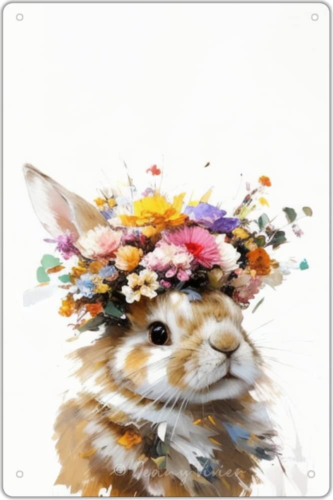 Funny Rabbit Signs, Bunny Rabbit Decor, Rabbit Pictures Wall Art ...