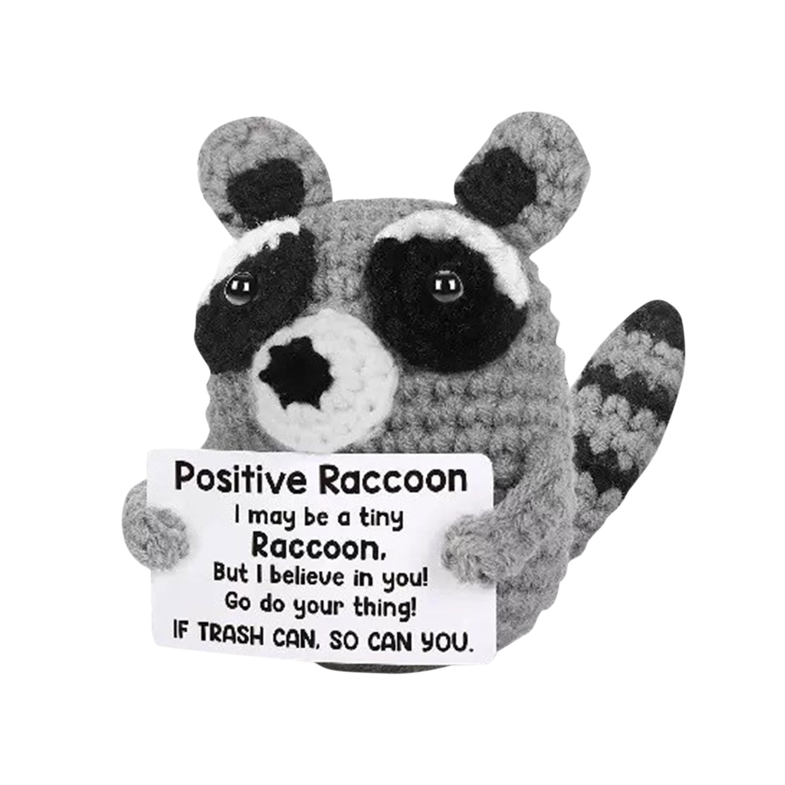 Funny Raccoon Plush Toy with Quirky Design - Creative Stuffed Animal ...