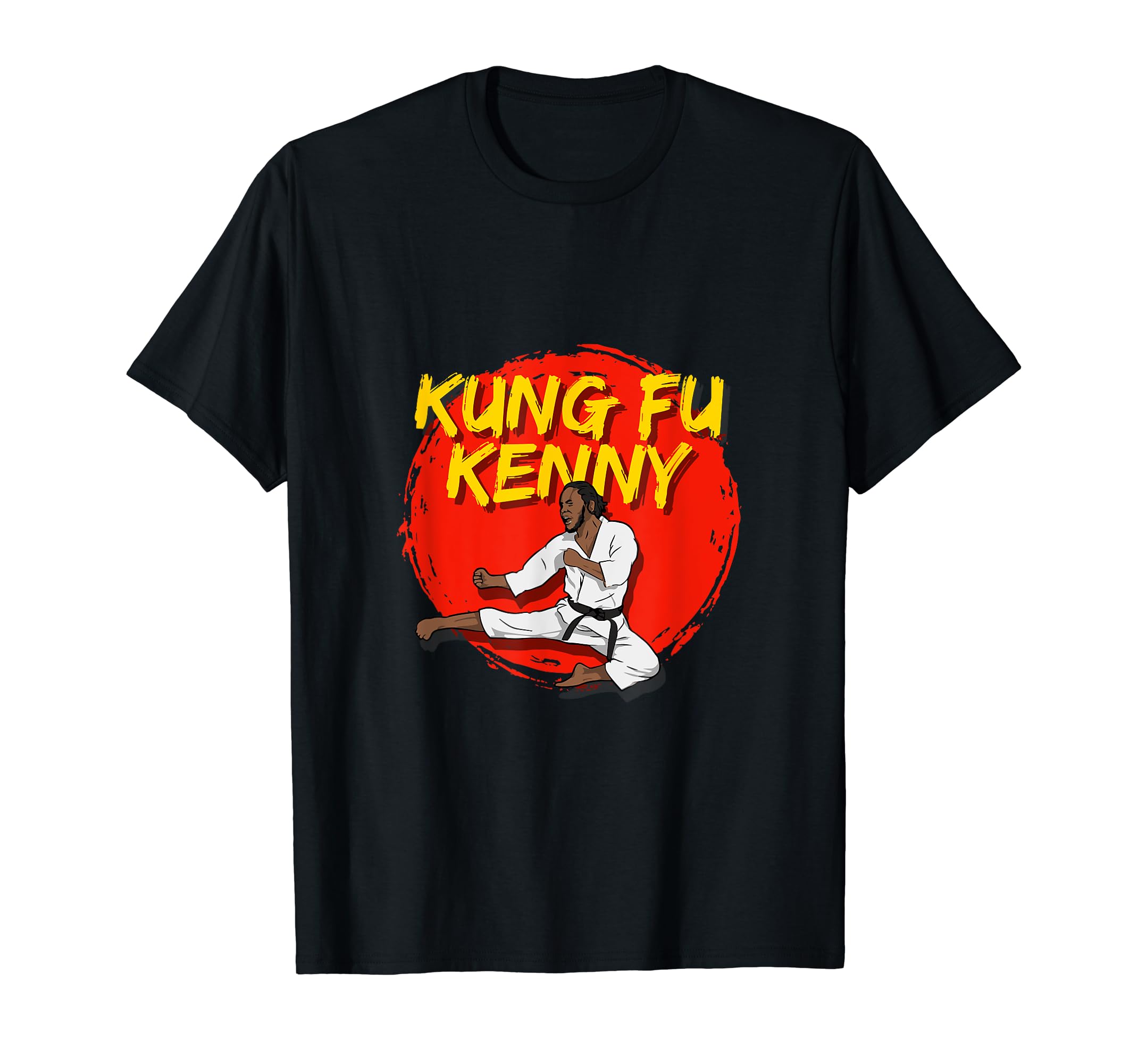 Funny Rap Concert Gift T-Shirt Kung Fu Kenny Fighting Gift - Walmart.com