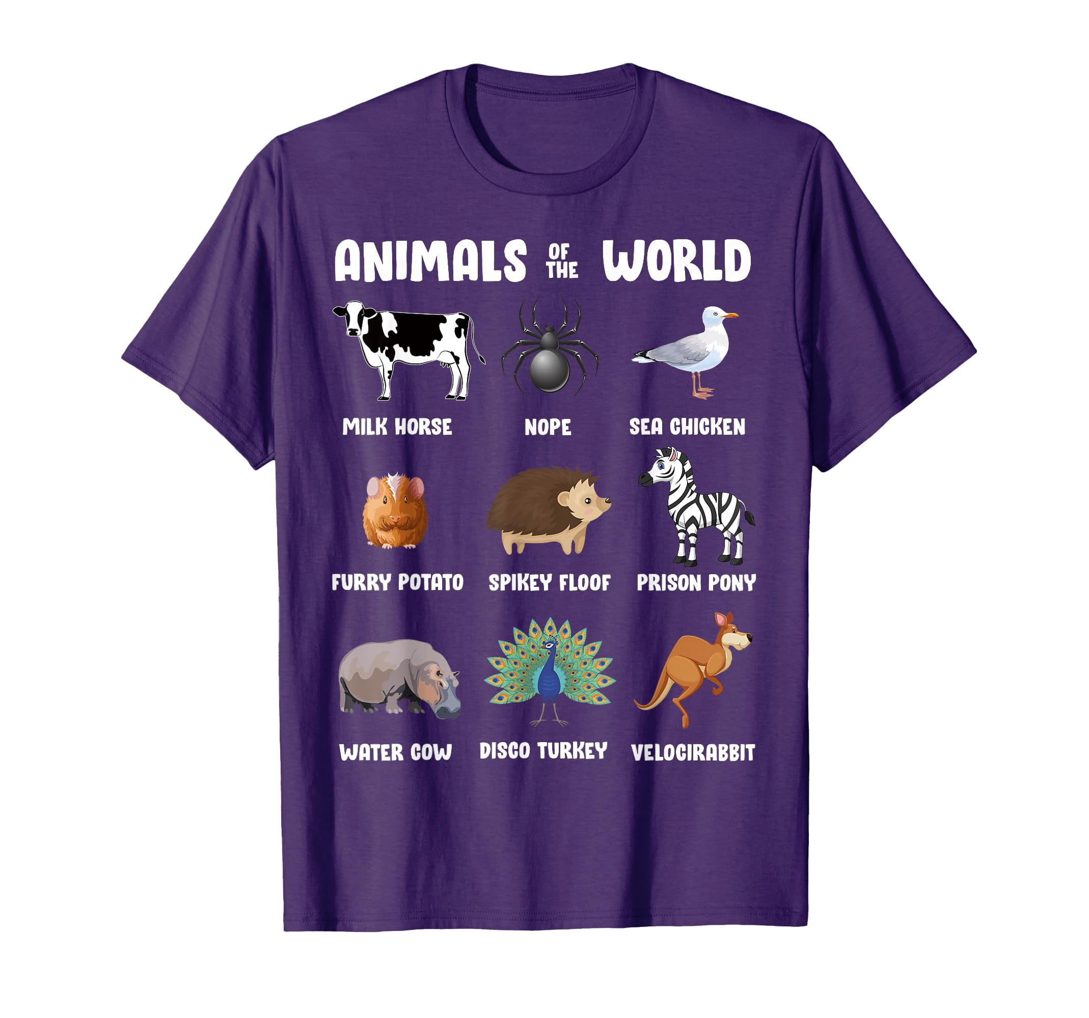 Funny Rare Animals Meme T-Shirt for Animal Lovers and Humor Enthusiasts ...
