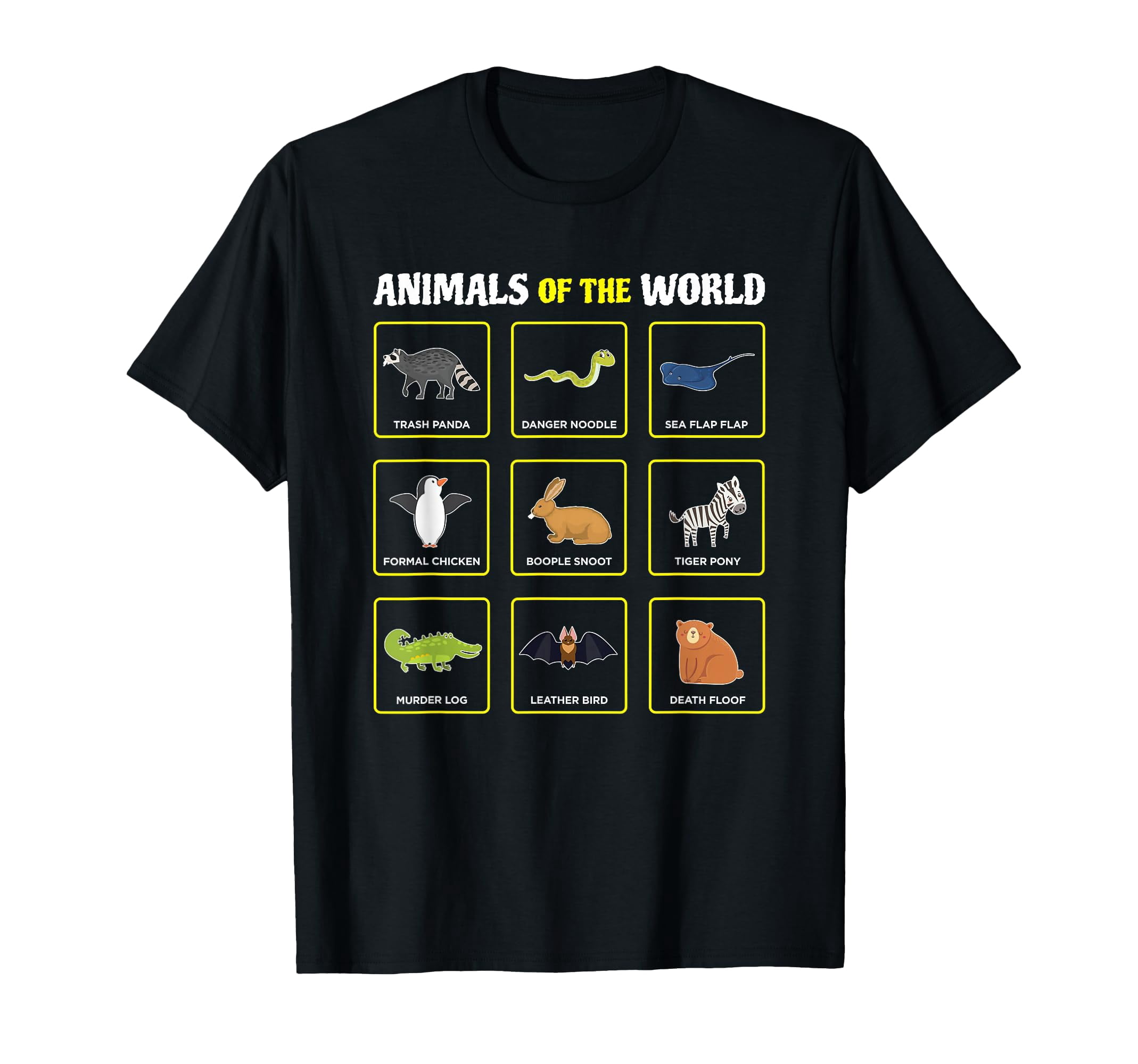 Funny Rare Animals Memes T-Shirt for Animal Lovers and Humor ...