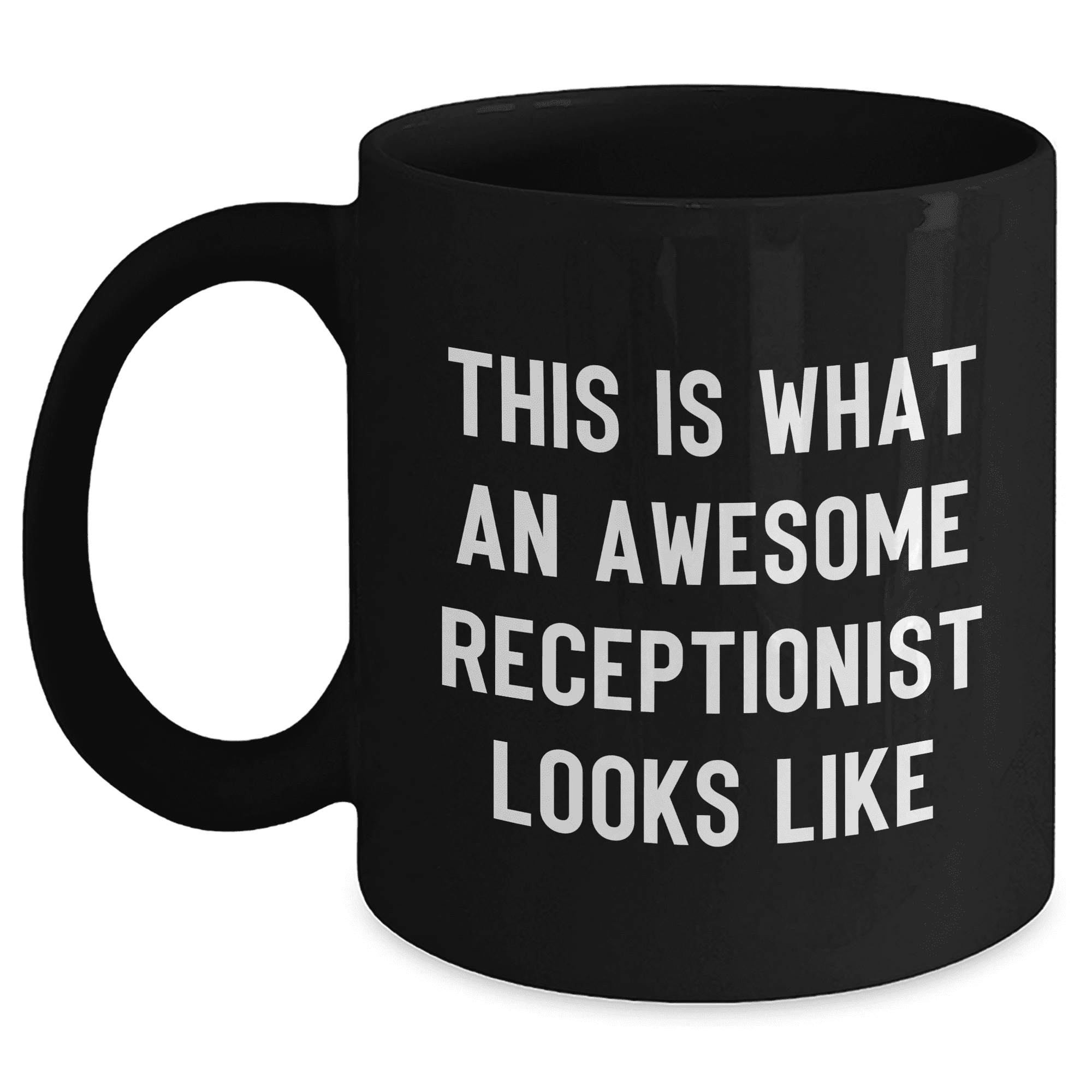 Funny Receptionist Gifts, 'This Is What An Awesome Receptionist Looks ...