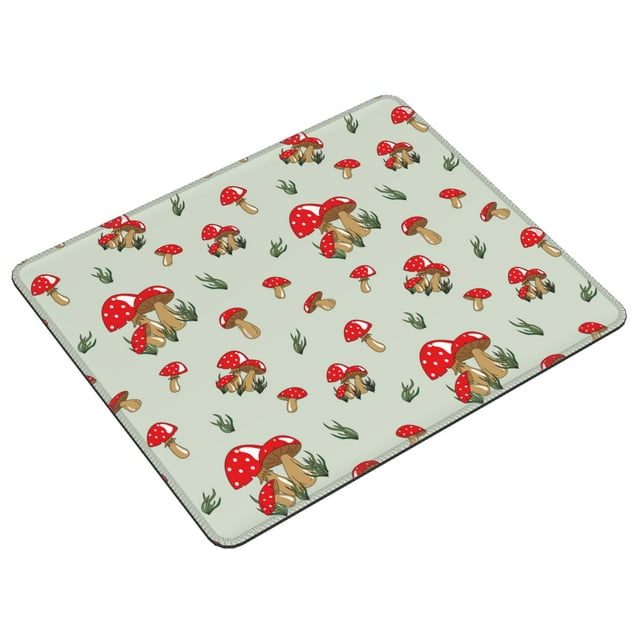 Funny Redcap Mushrooms Pads for Wireless Mouse Office Computer Mousepad ...