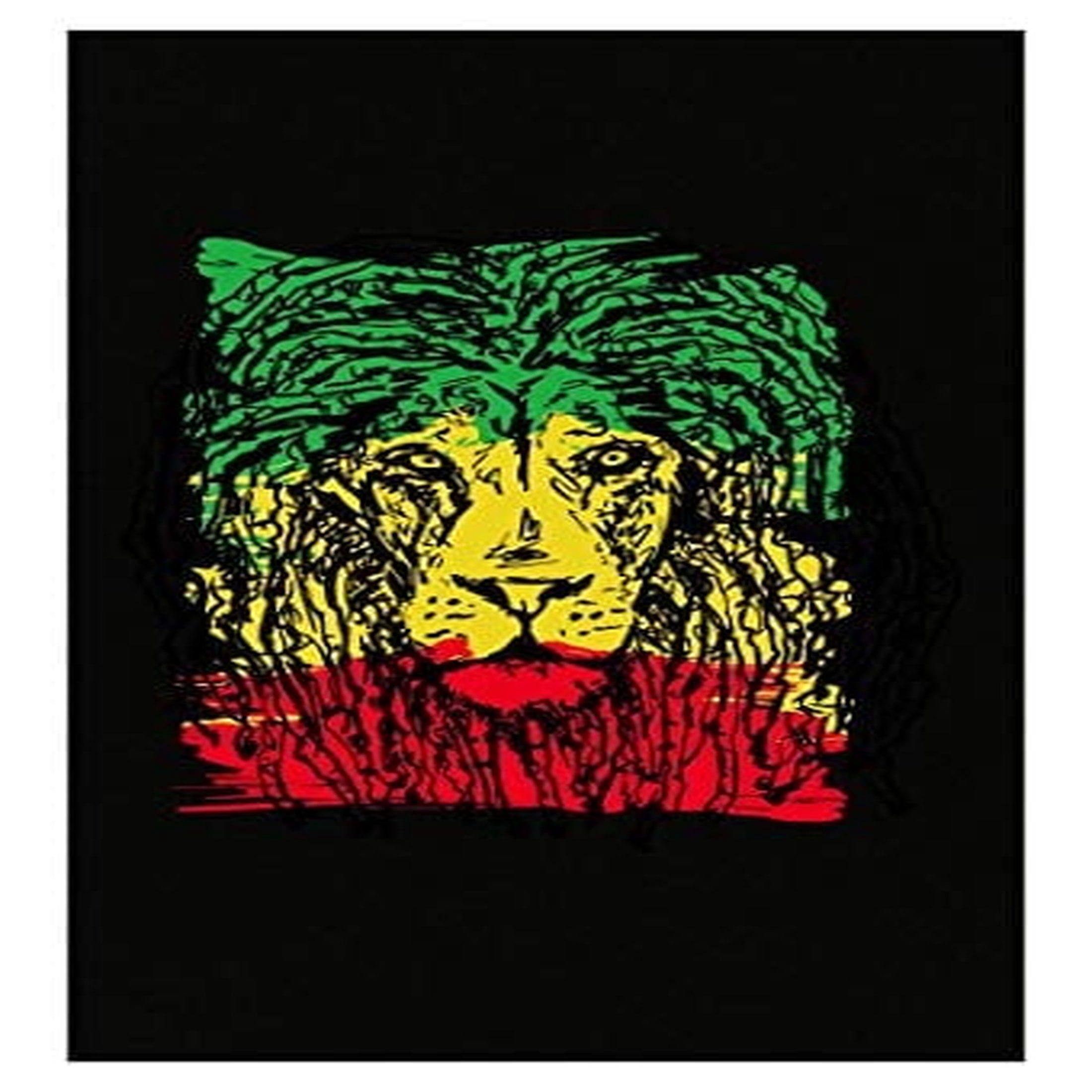 Funny Reggae Lion Poster - Wall Decor for Music Lovers Gift - Walmart.com