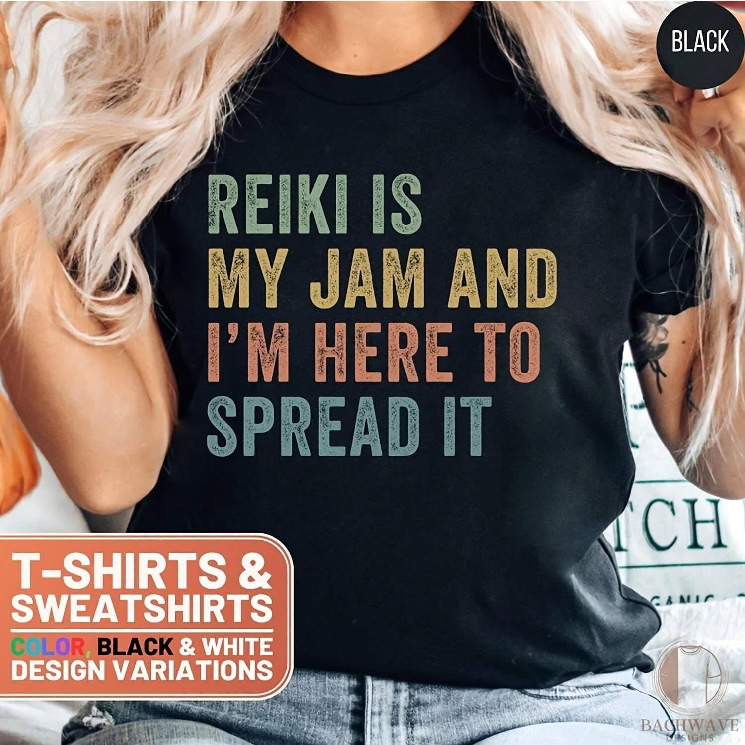 Funny Reiki S1Hirt, Reiki Is My Jam And Im Here To Spread It T-S1Hirt ...