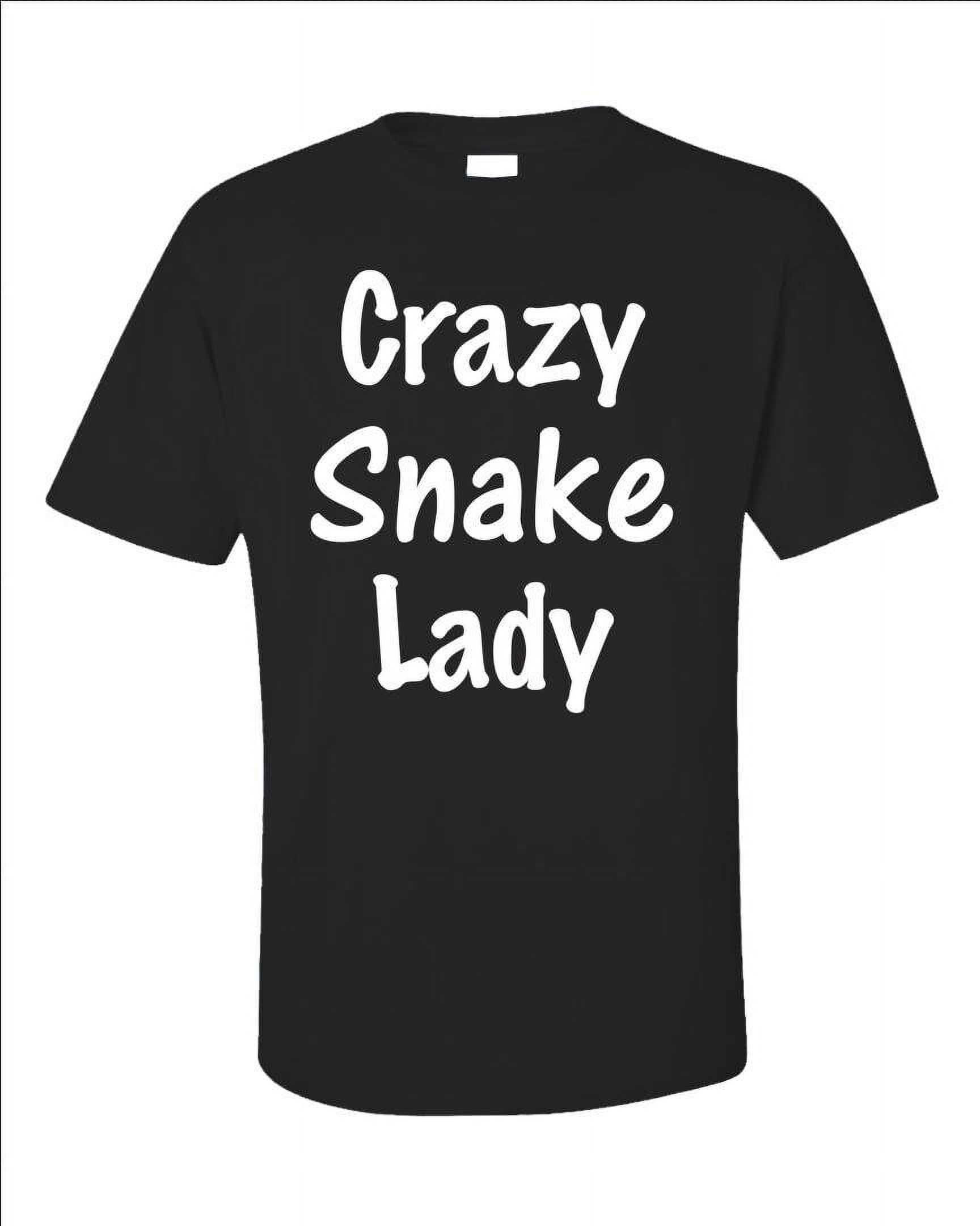 Funny Reptile Tee "Crazy Snake Lady", Pet Lover Shirt, Animal Gift ...