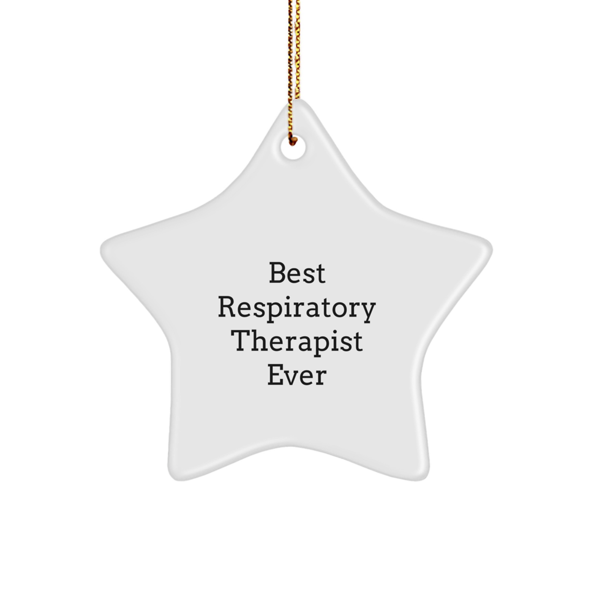 Funny Respiratory Therapist Gifts from Men to Women Star Ornament, Best ...