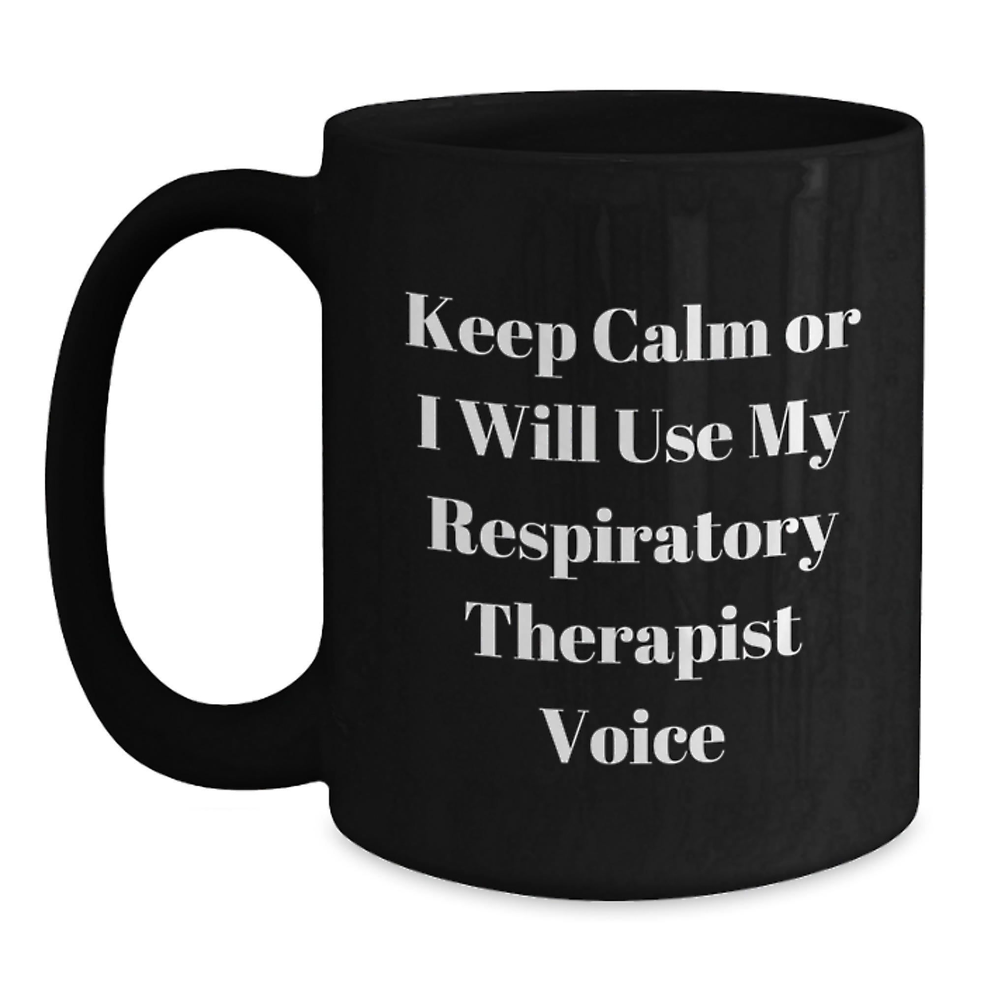 Funny Respiratory Therapist Humor Gifts for Christmas Unique Black ...