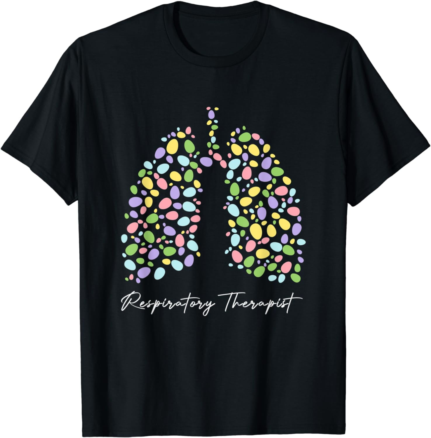 Funny Respiratory Therapist Therapy Lung Happy Easter Day T-Shirt ...