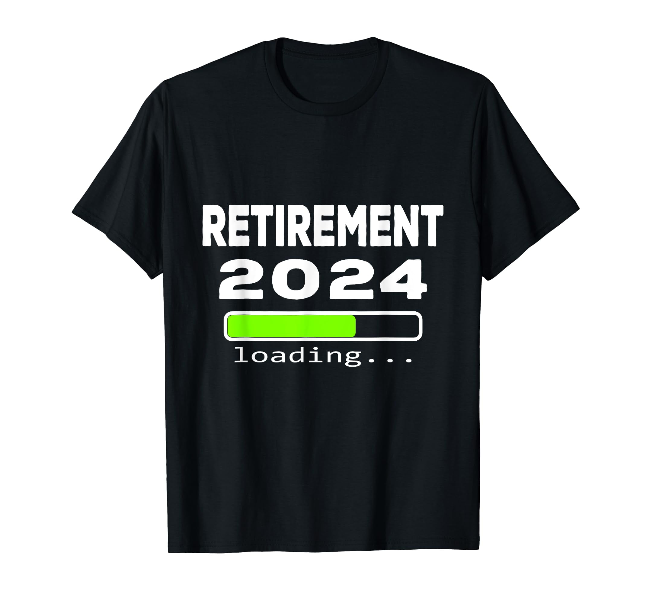 Funny Retirement 2024 loading Retired Countdown T-Shirt - Walmart.com