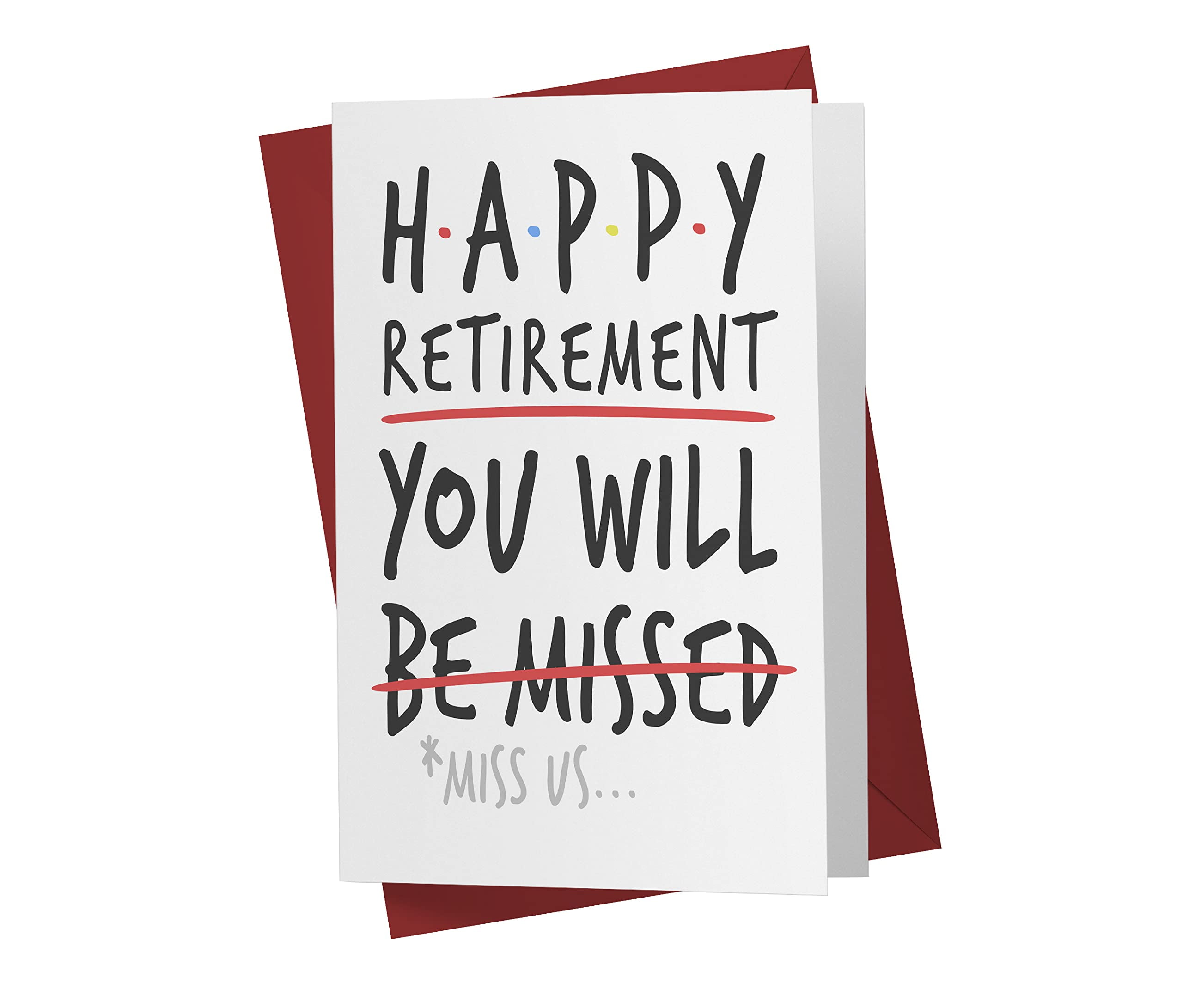 Funny Retirement Card for Him Her - Perfect Card for Mom Dad Uncle Aunt ...