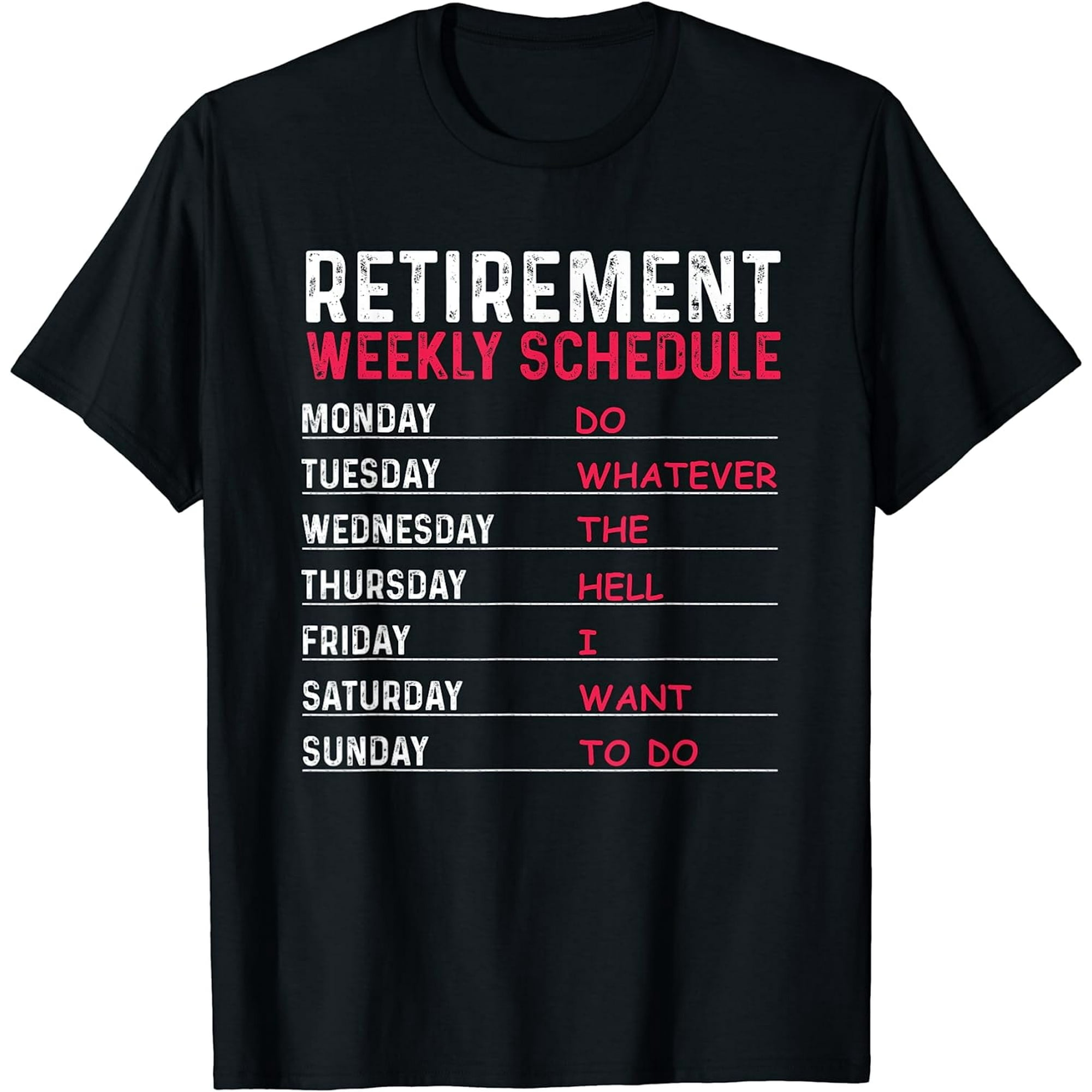 Funny Retirement Gift For Men Women Cool Retired Retiree T-Shirt ...
