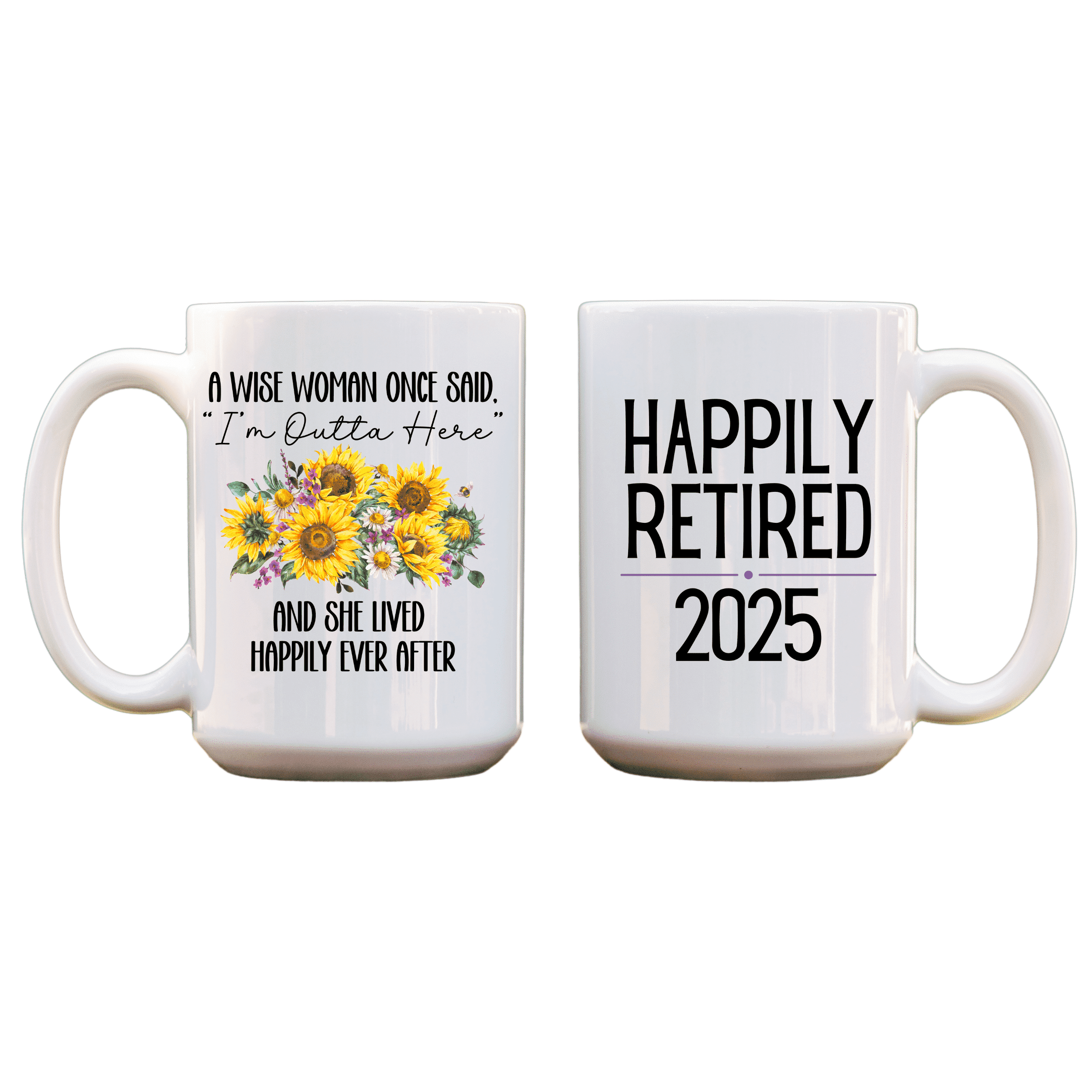 Funny Retirement Mug Gift for Retiring Coworker 2025 Retirement Party ...