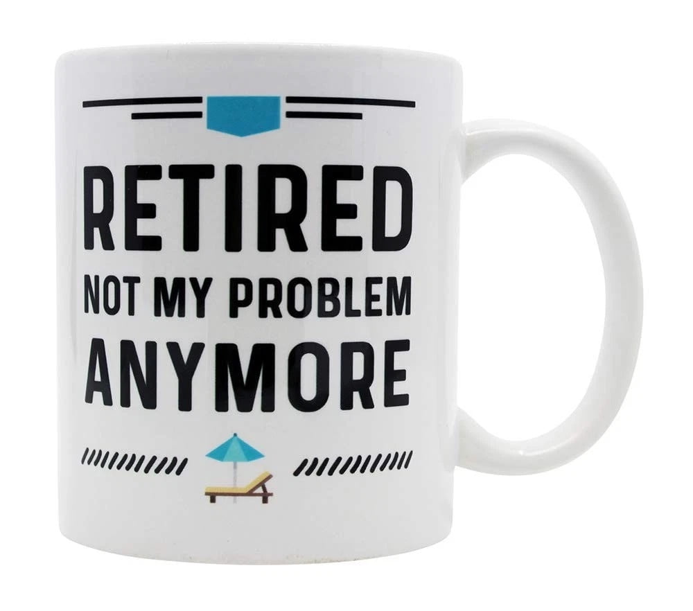 Funny Retirement Mug | Happy Retirement Coffee Gift - Walmart.com