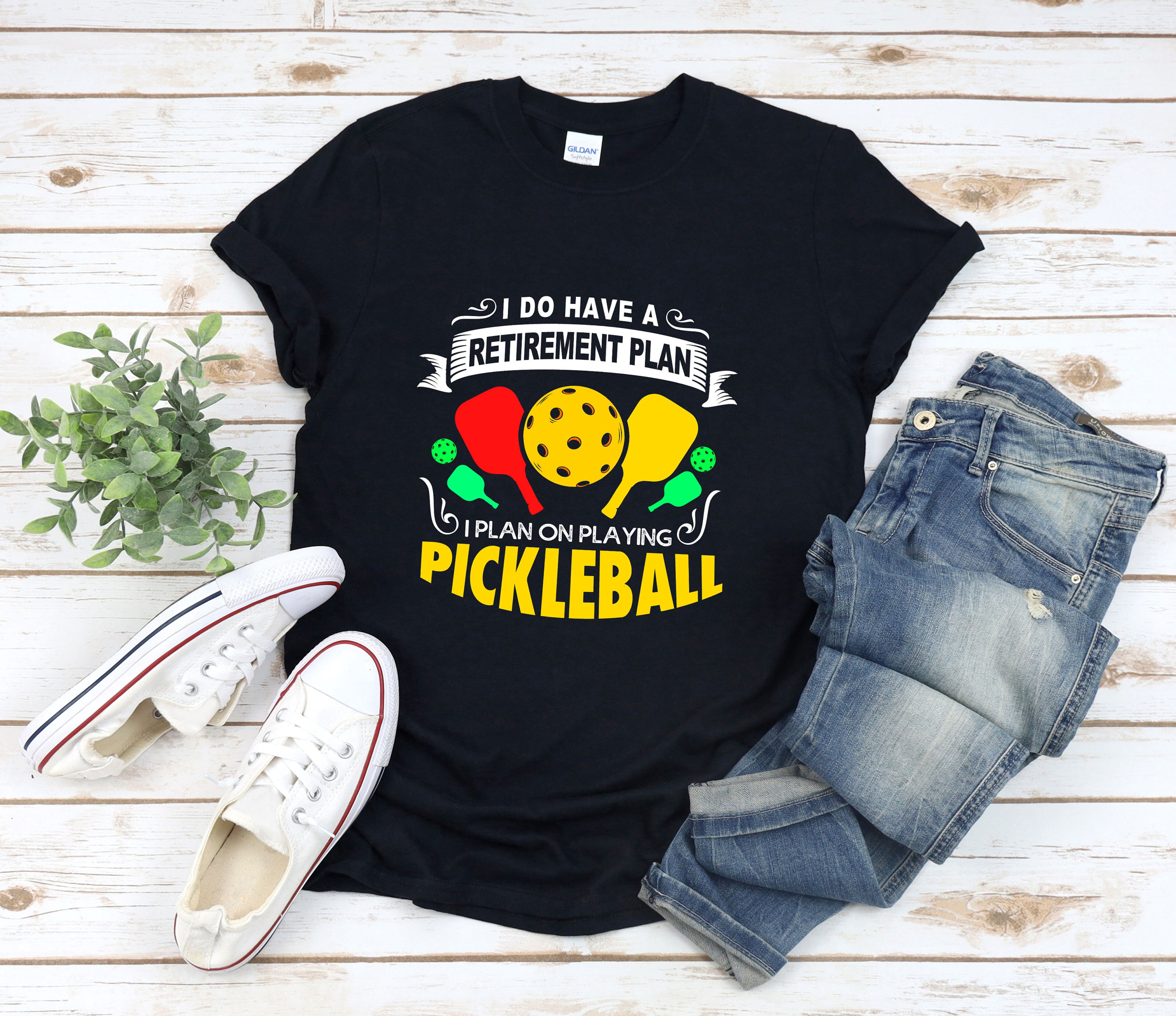 Funny Retirement Shirt, Retirement Plan Shirt, Pickleball Shirts, I Do ...
