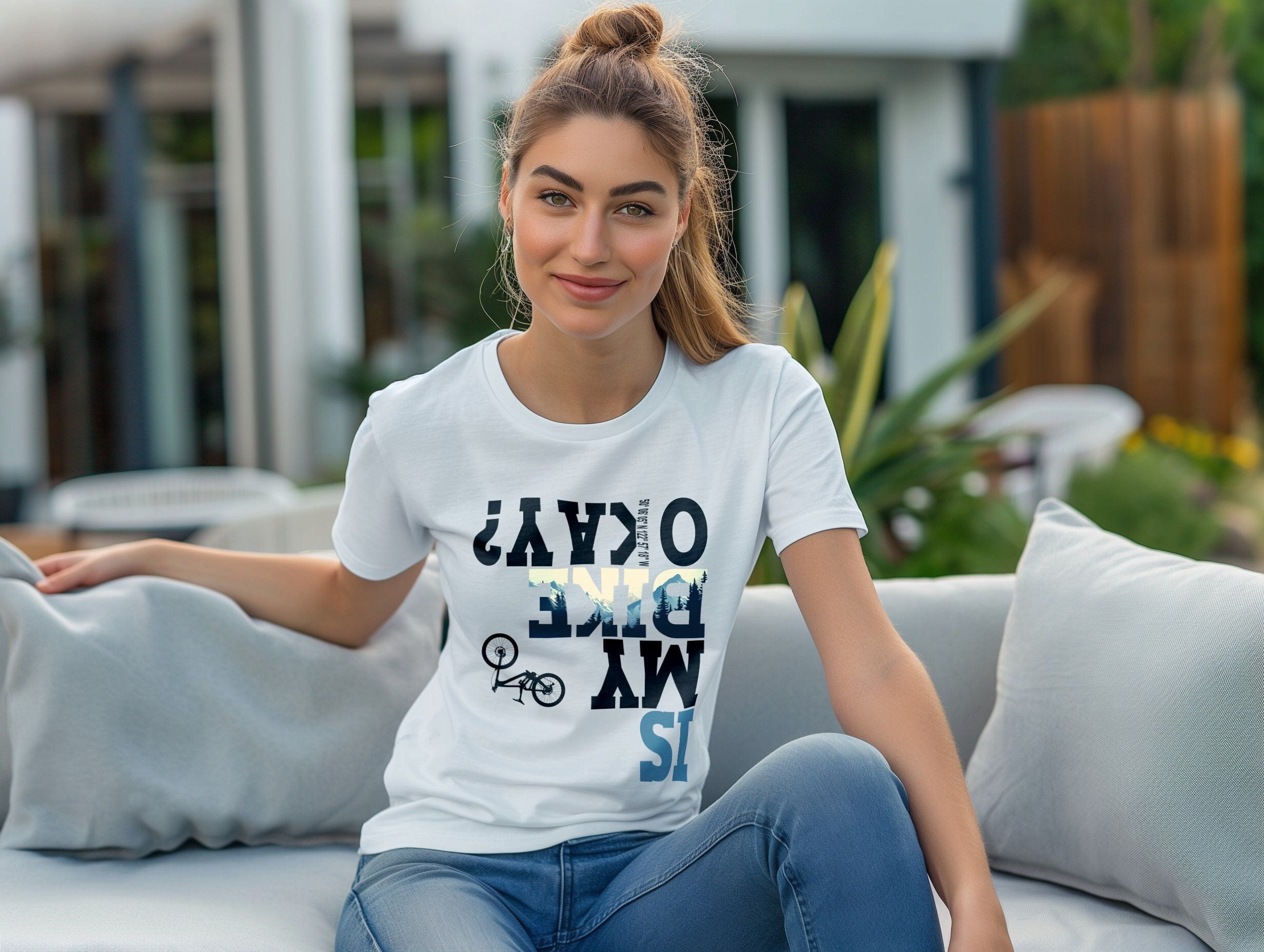Funny Retro Bicycle Graphic T-Shirt - Perfect Gift for Dads and Cycling ...