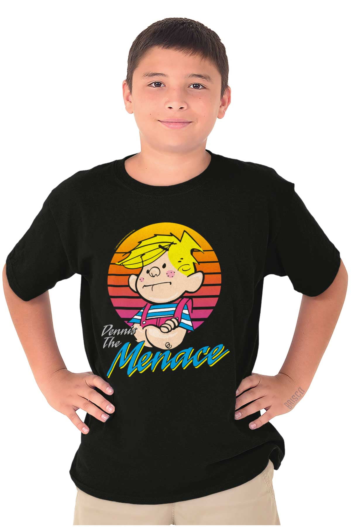 Funny Retro Comic Dennis The Menace Crewneck T Shirts Boy Girl Teen ...