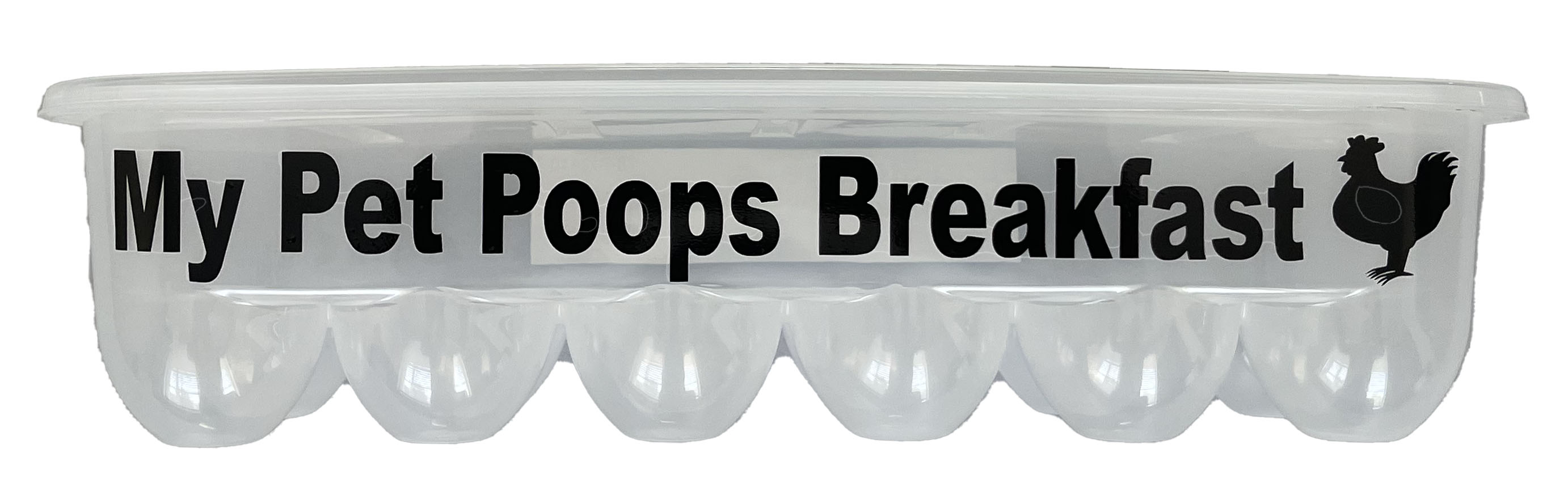 Funny Reusable Plastic Egg Storage Containers - Walmart.com