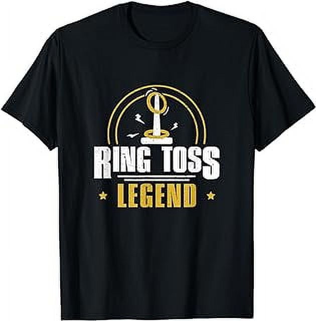 Funny Ring Toss Legend For Ring Toss Game Tossing Enthusiast T-Shirt ...