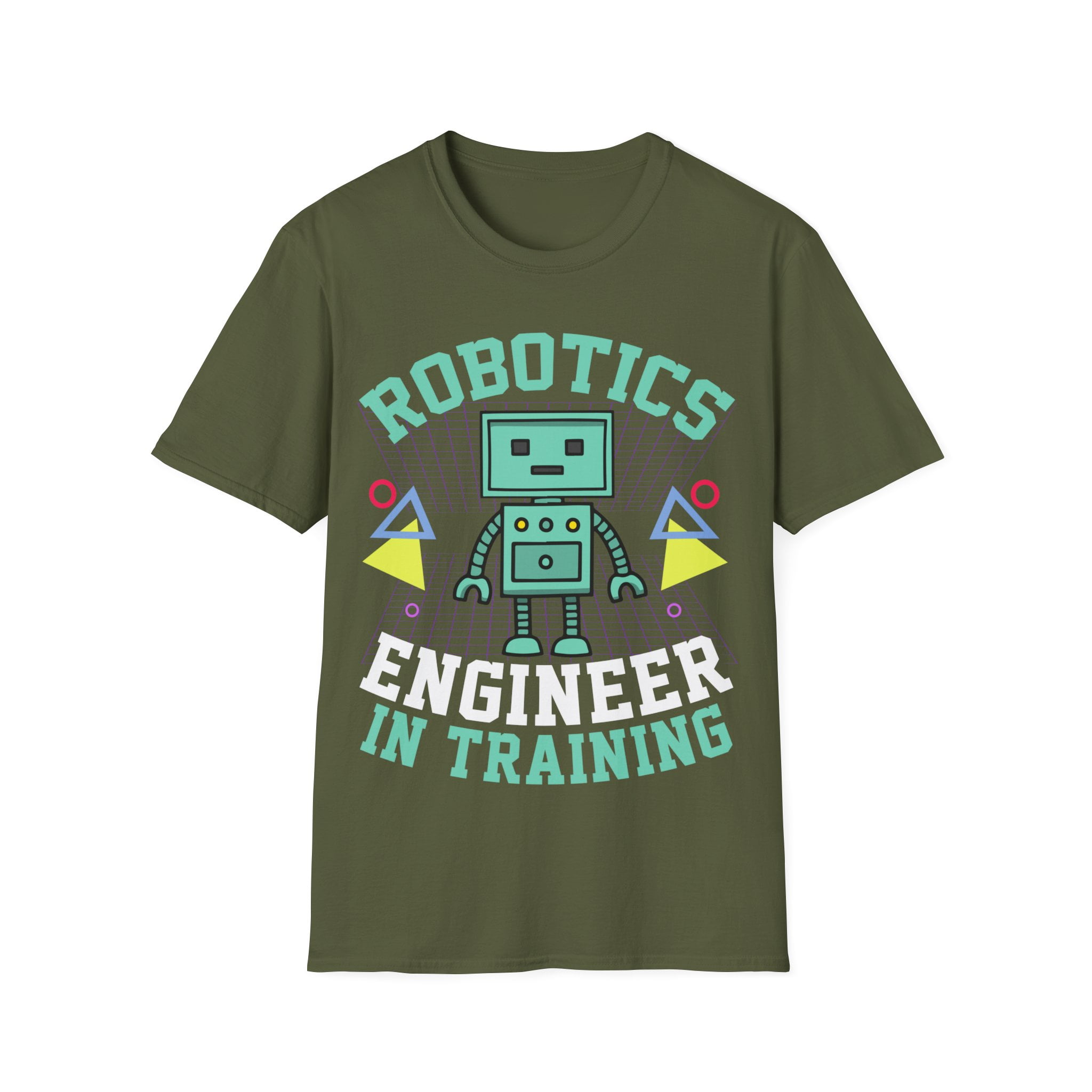 Funny Robotics Art For Men Women Robotics Engineer Robots Unisex T ...