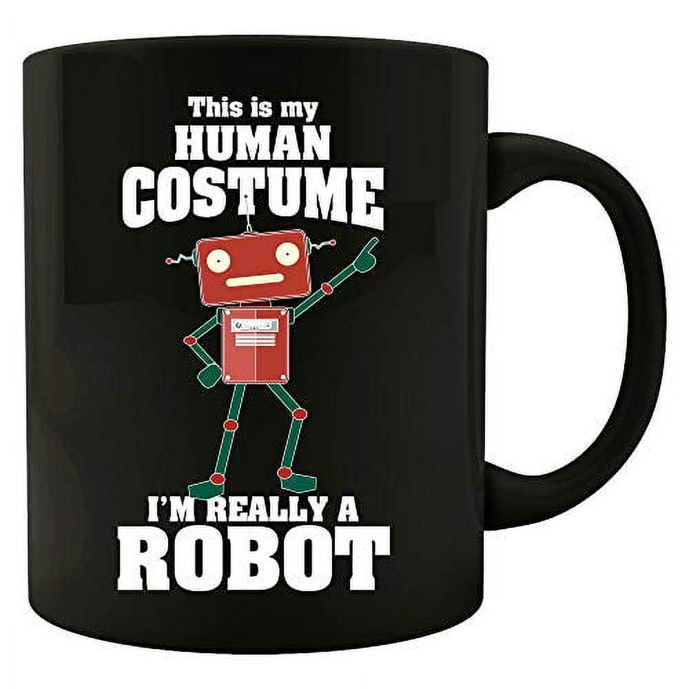 Funny Robots - This Is My Human Costume - Battery Toys Walking Humor ...