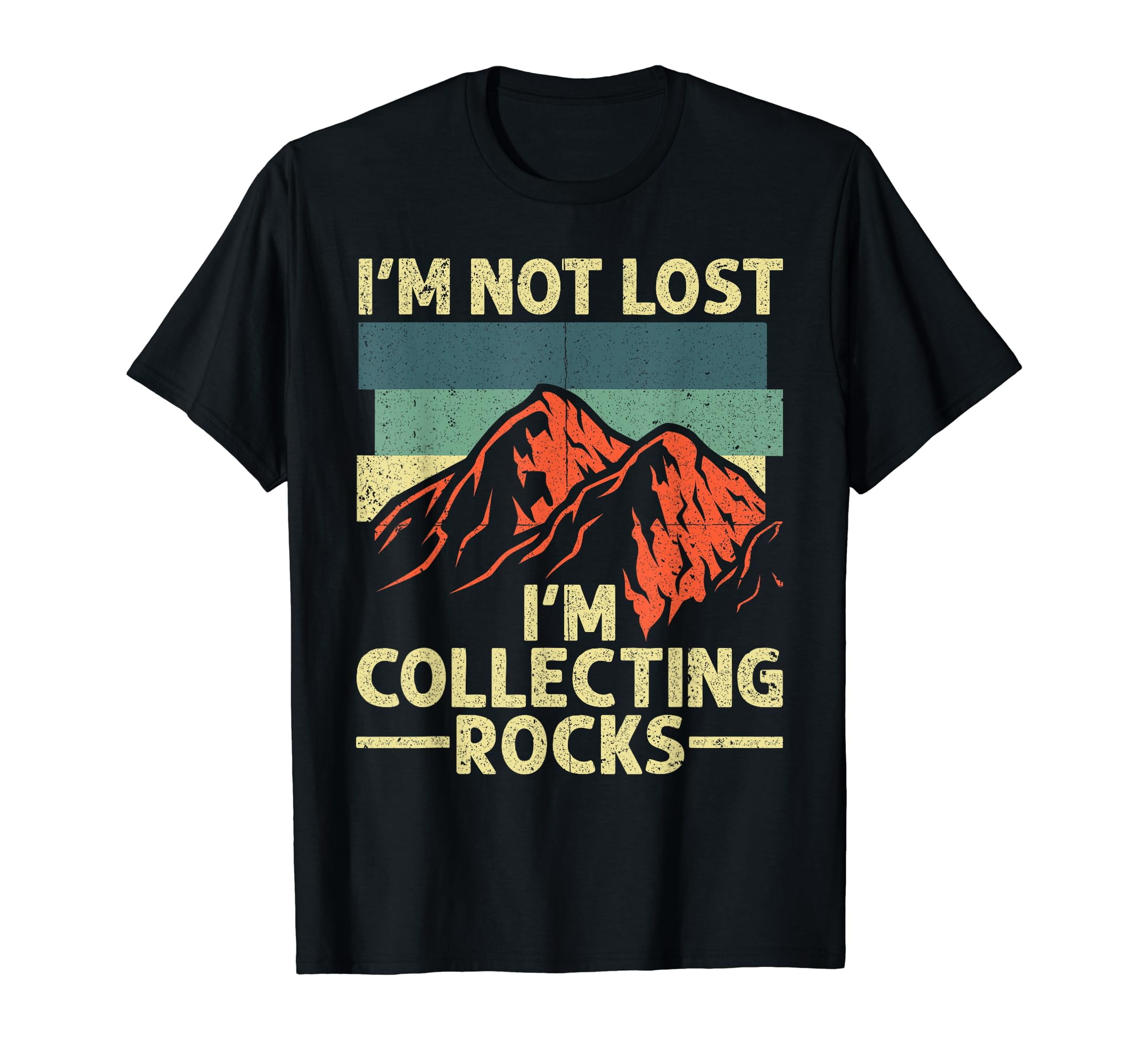 Funny Rock Collector Geology Design For Men Women Rockhounds T-Shirt ...