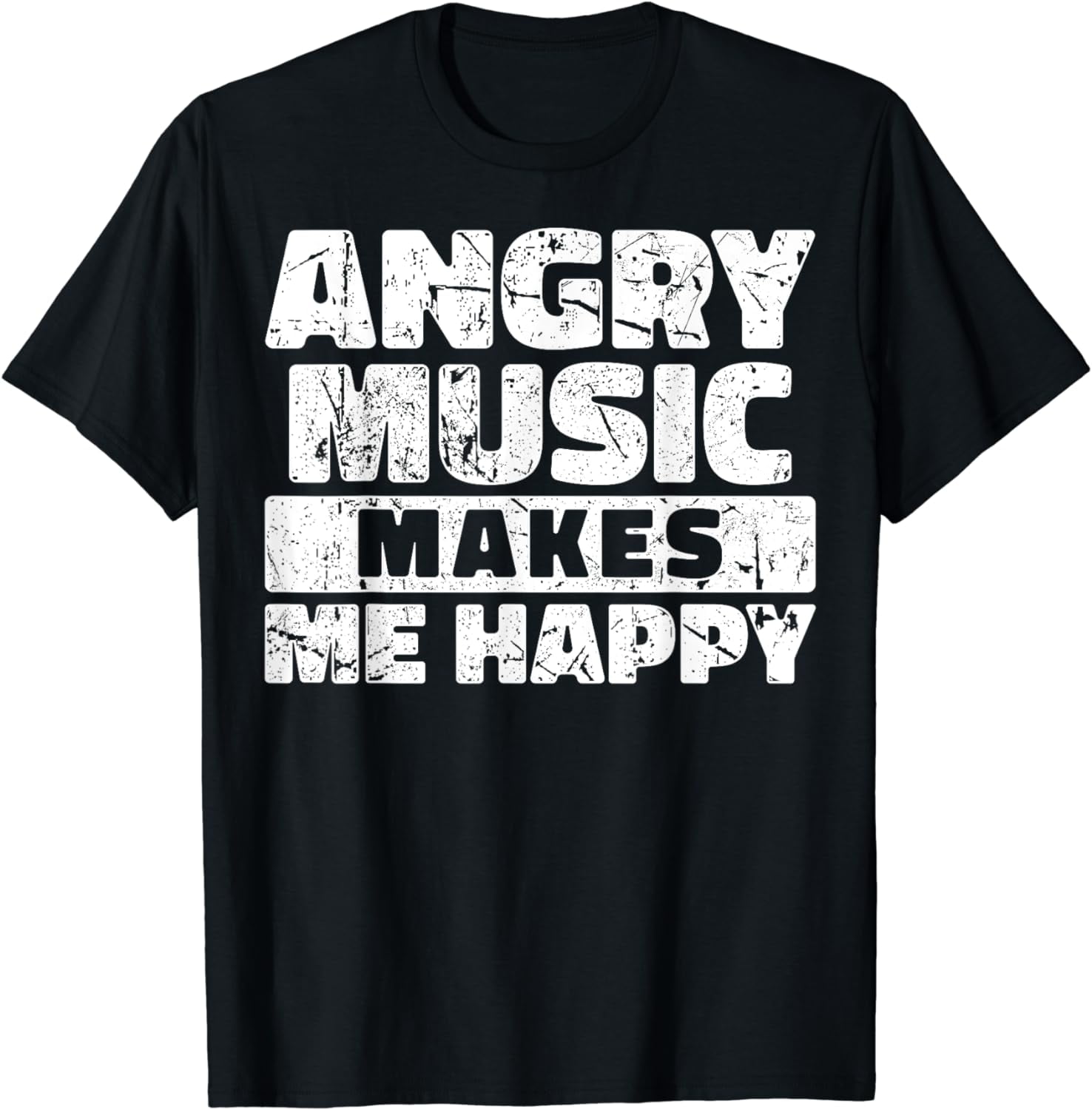 Funny Rockn Roll Saying Heavy Hard Rock Music Fan T-Shirt - Walmart.com