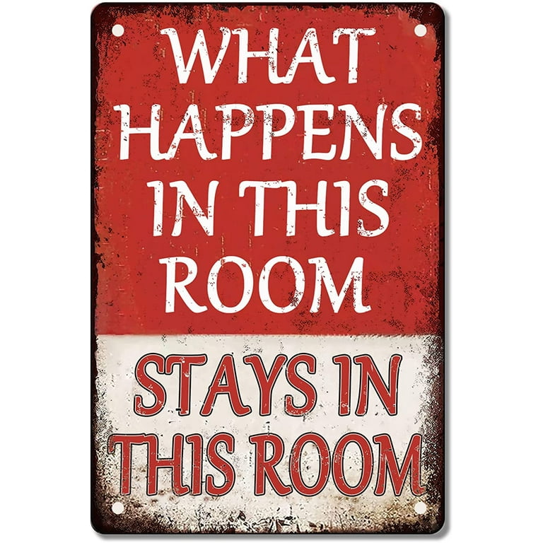 Bedroom Door Funny Signs