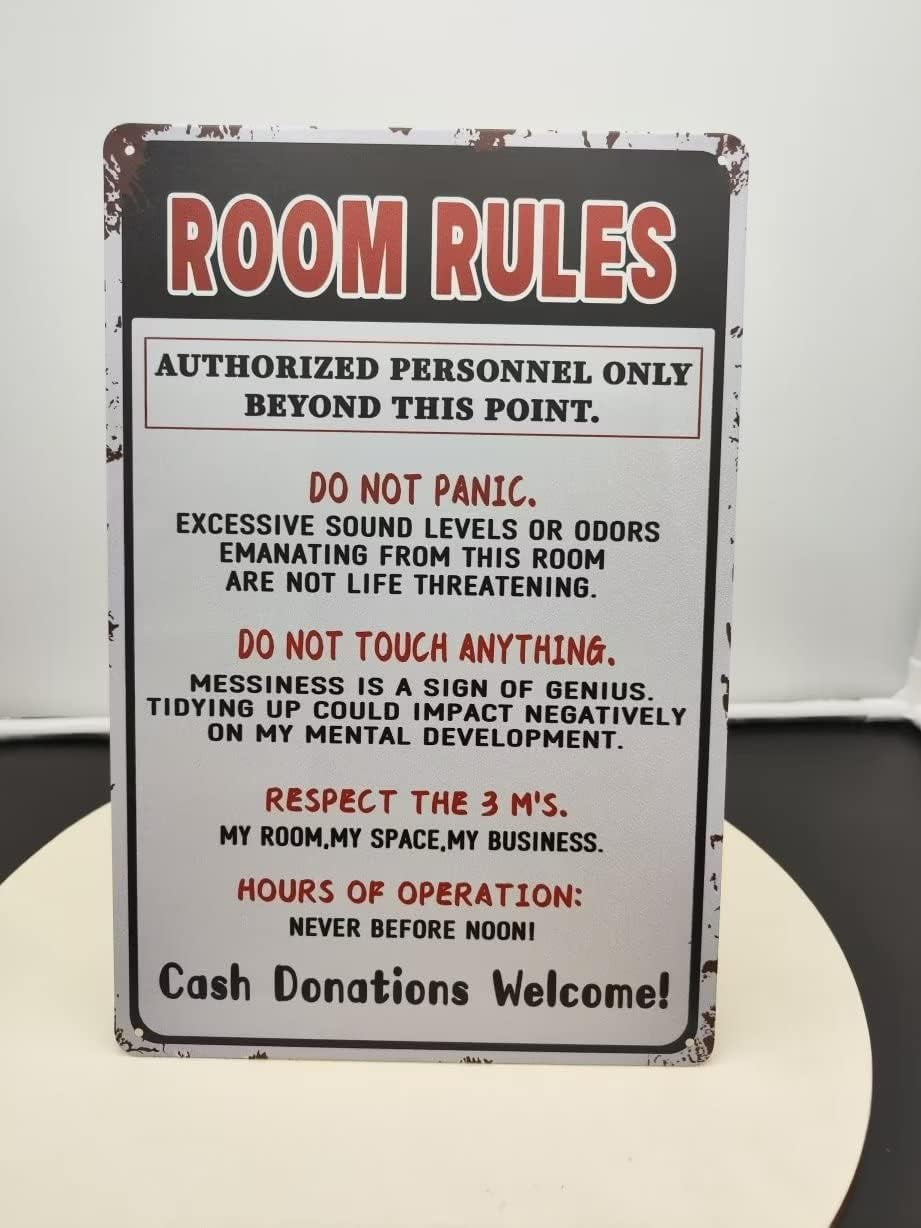 College Dorm Signs In All Gender Restrooms, The Signs Reflect The